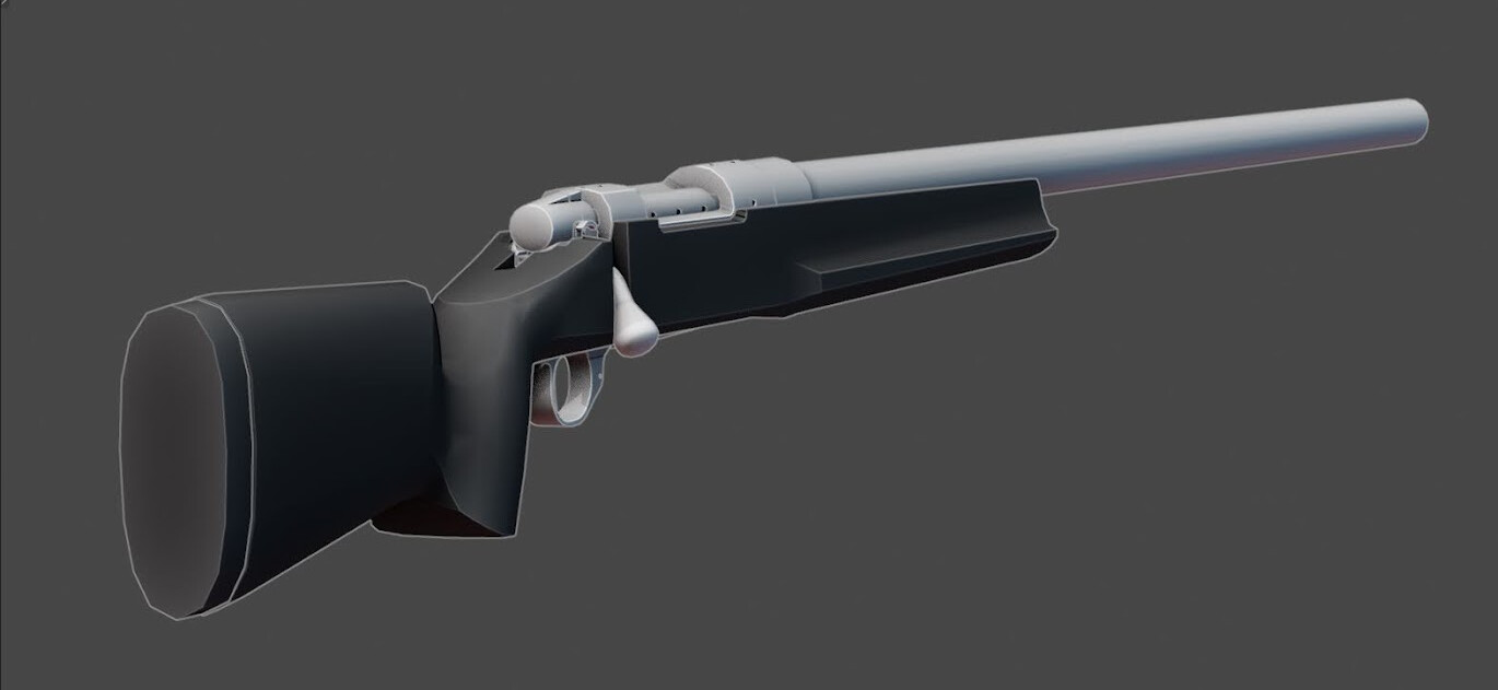 ArtStation - Weatherby Vanguard - Custom