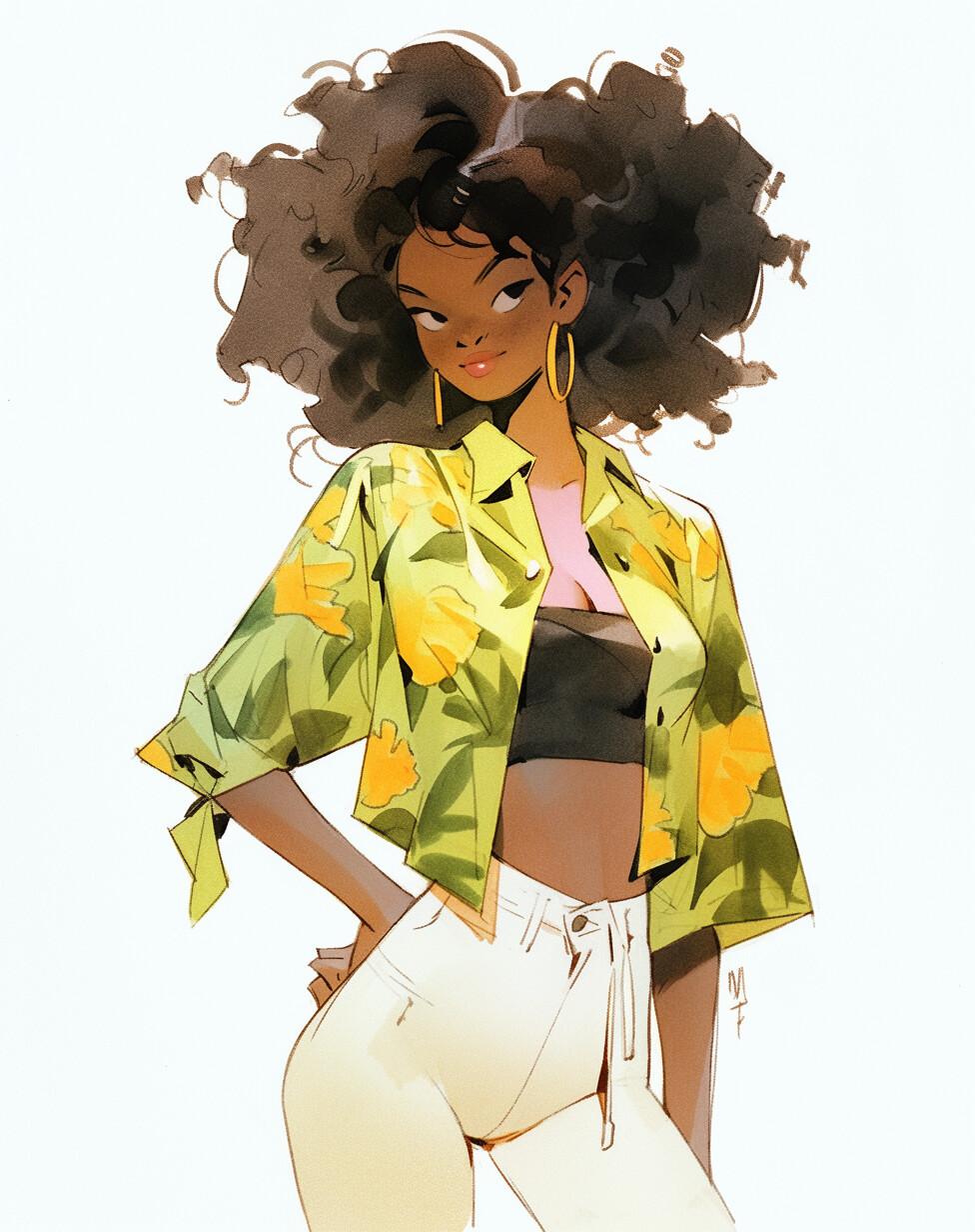 Yami-Yami - Watercolor girls