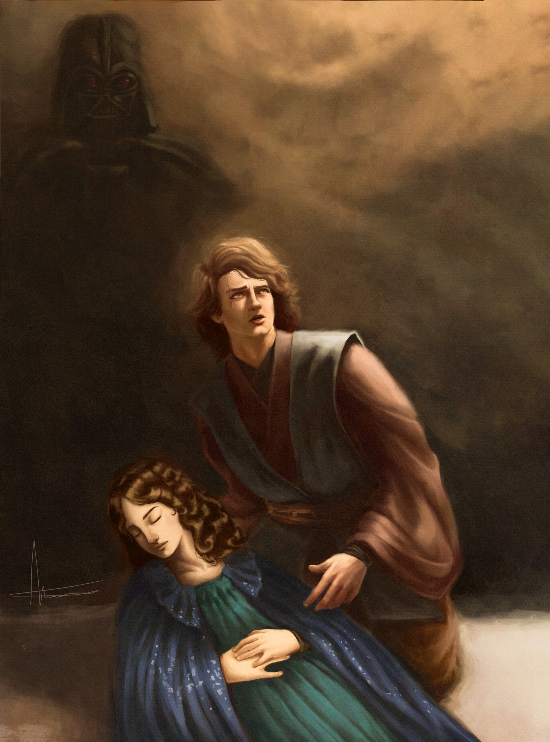 ArtStation - Falling Angels