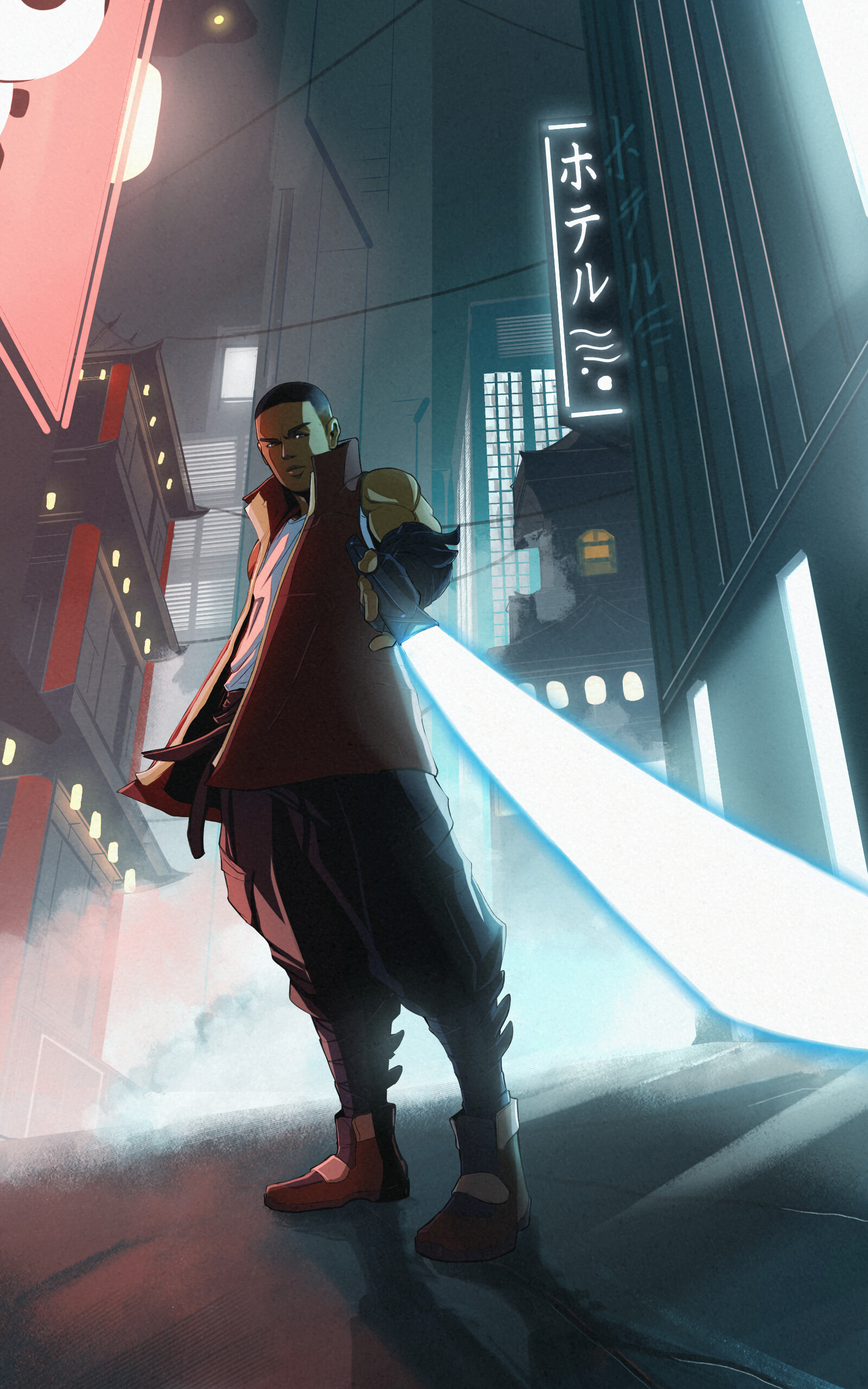 ArtStation - Samurai Punk