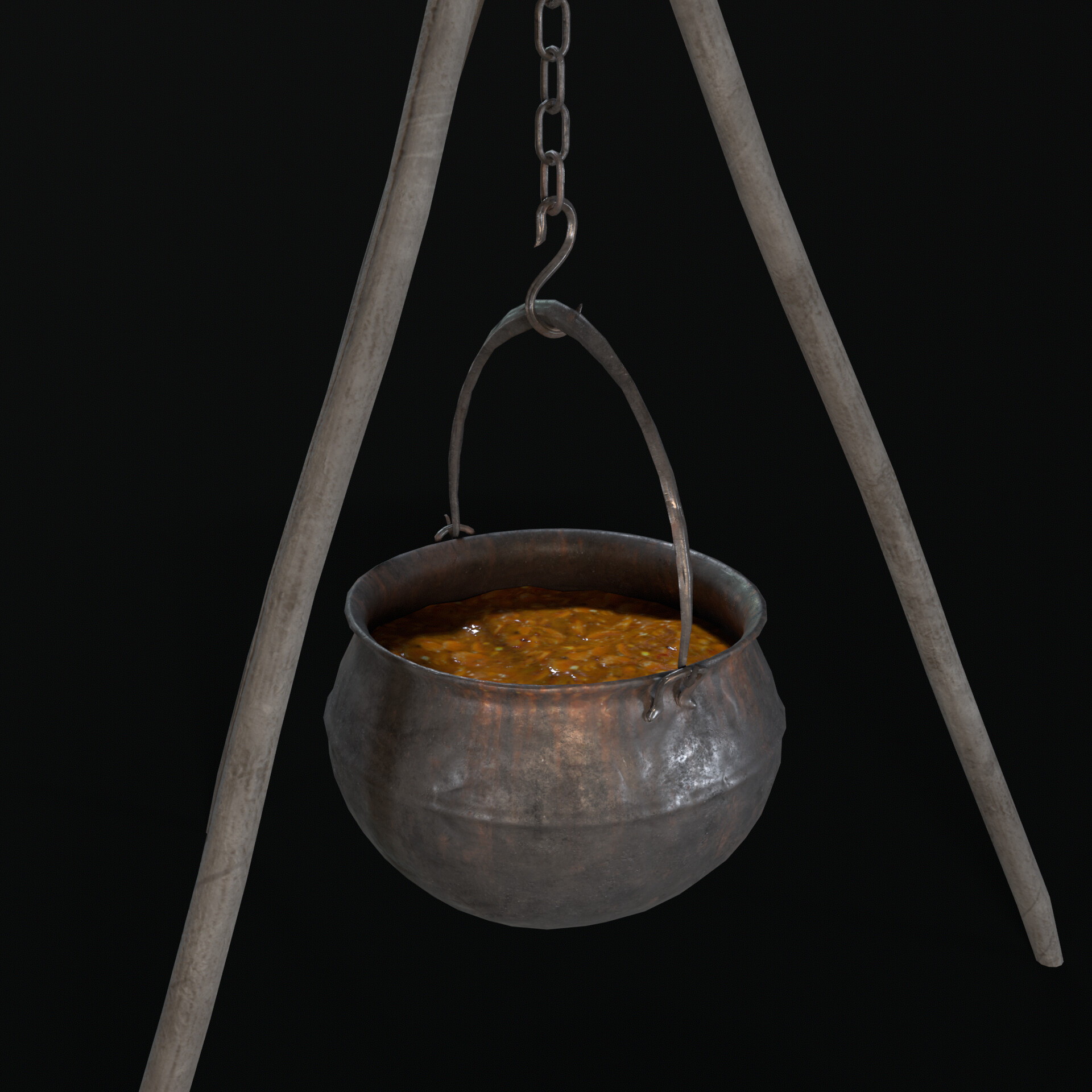 Dakota - Medieval Cooking Cauldron