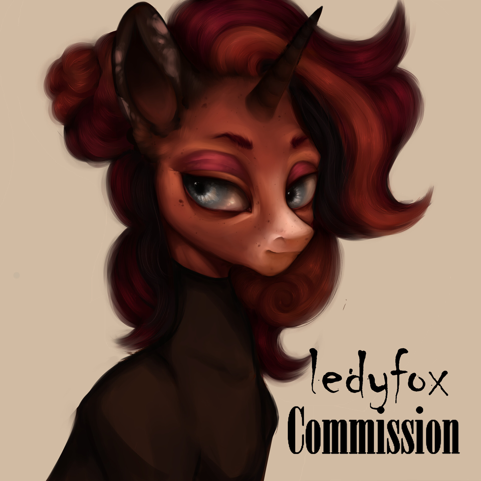 ArtStation - [Portrait] Commission pony