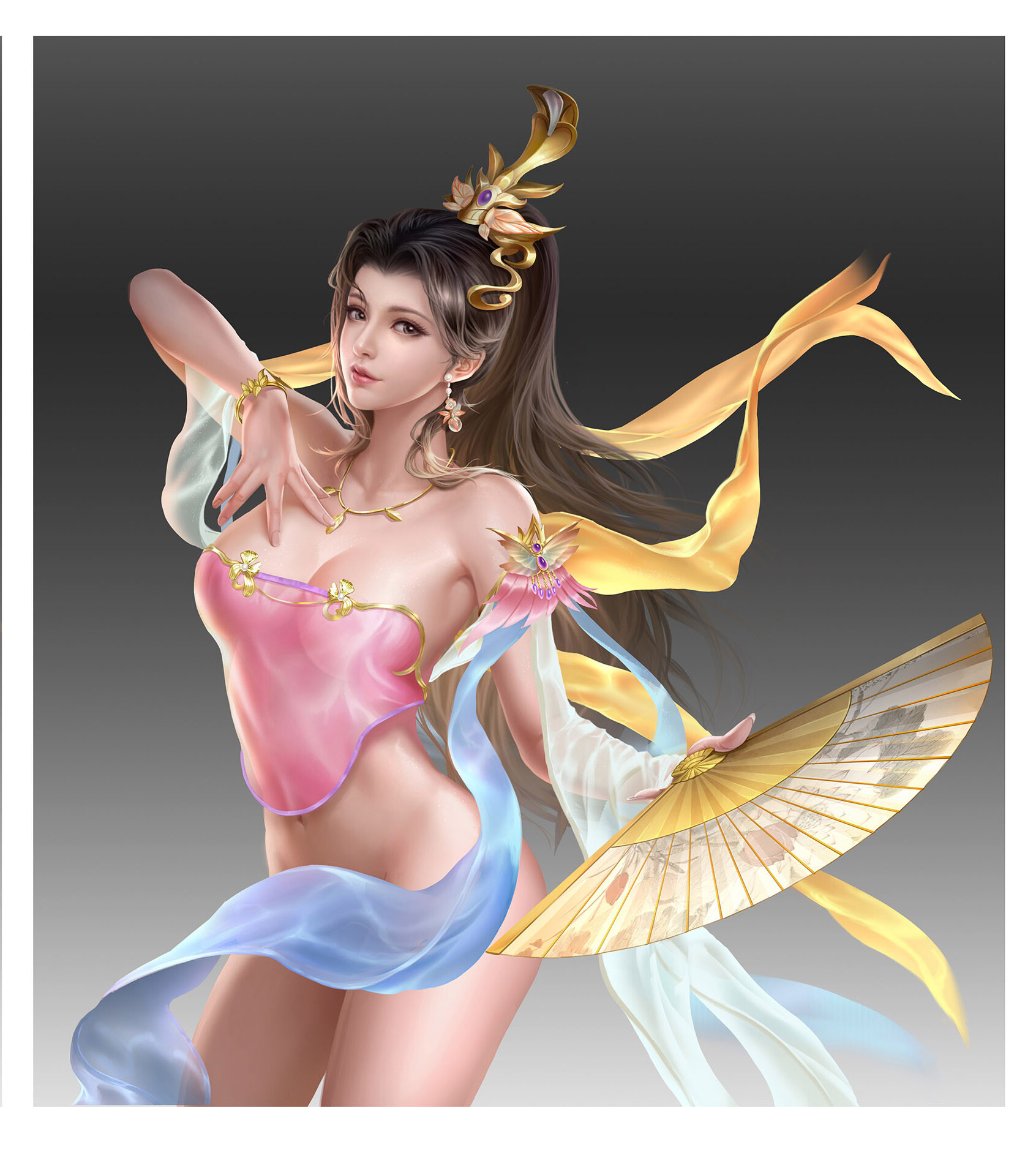 liu pengcheng - 国风半身