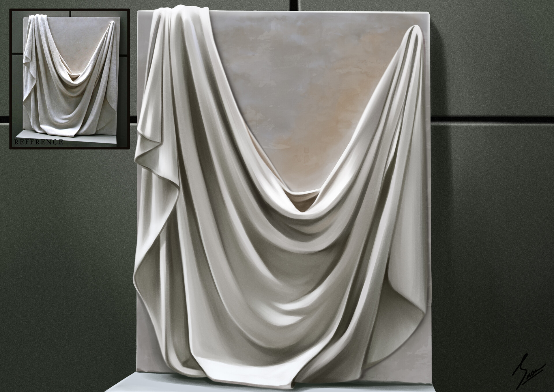 Draped Fabric