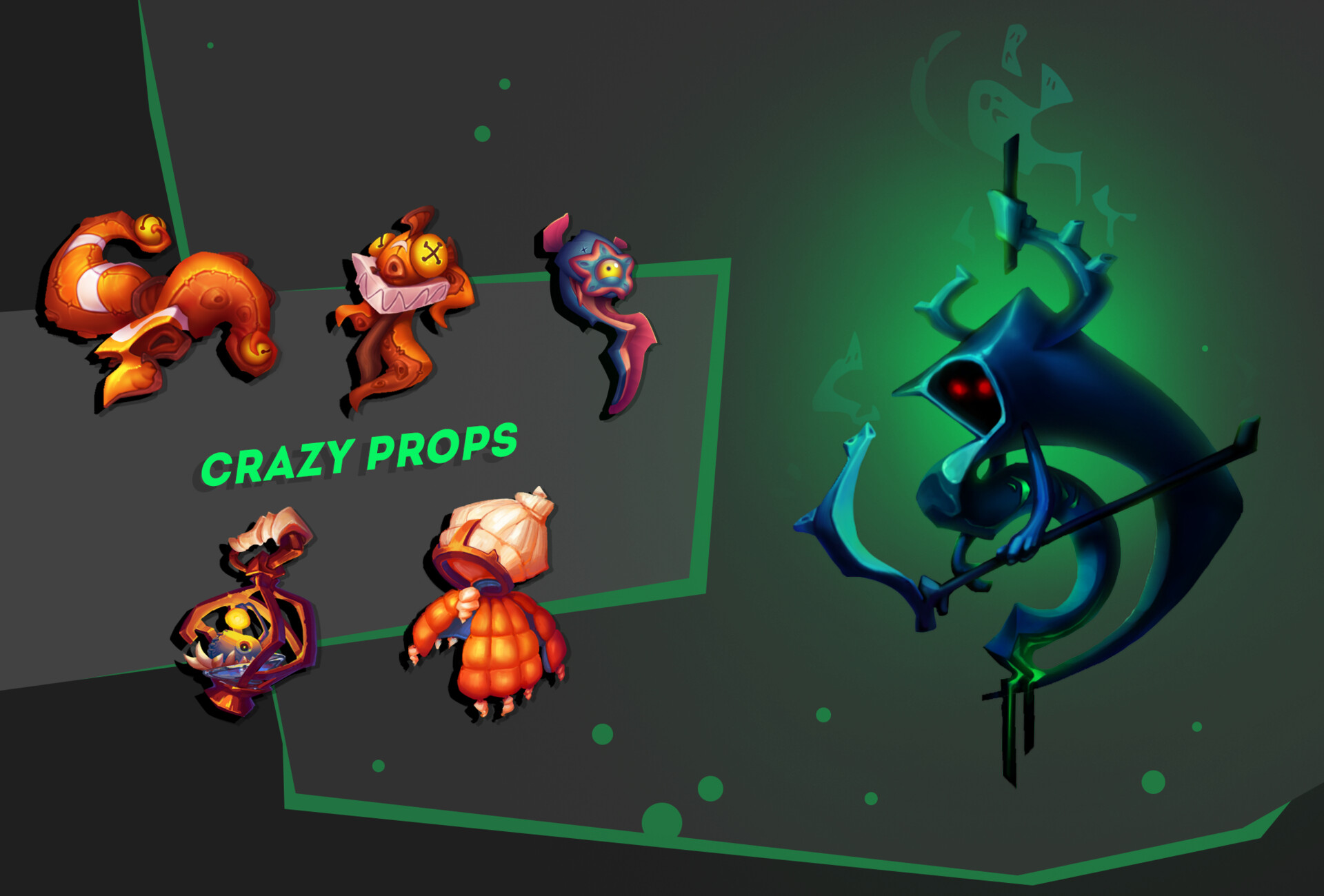 ArtStation - crazy props