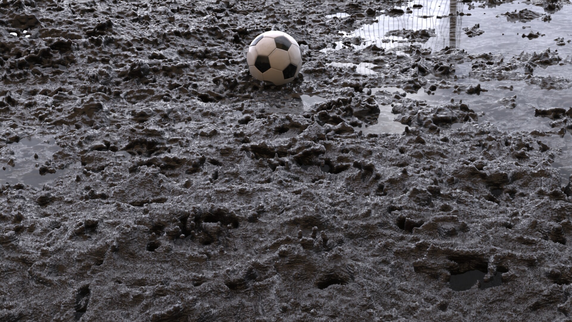 ArtStation - mud soccer