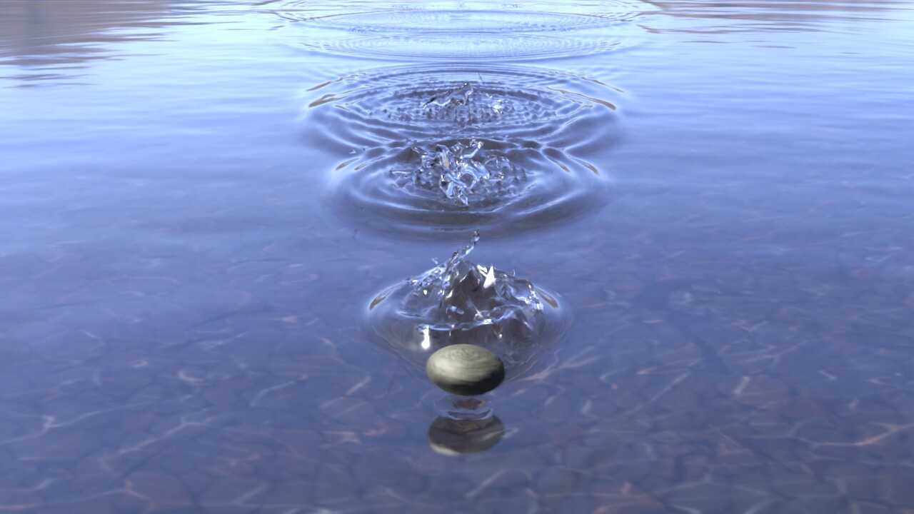 ArtStation - ripple stone