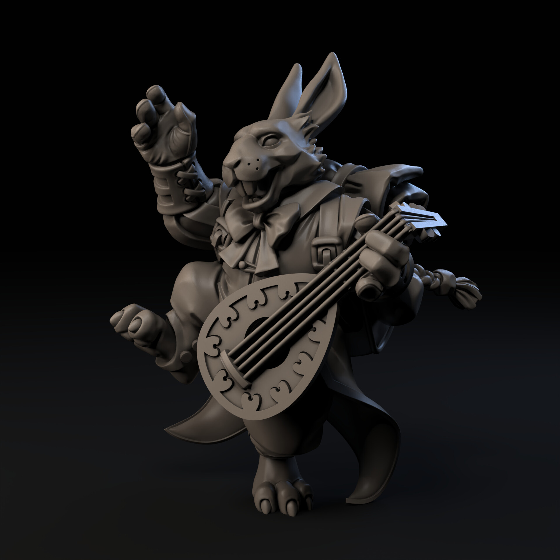 ArtStation - Rabbitfolk Bard