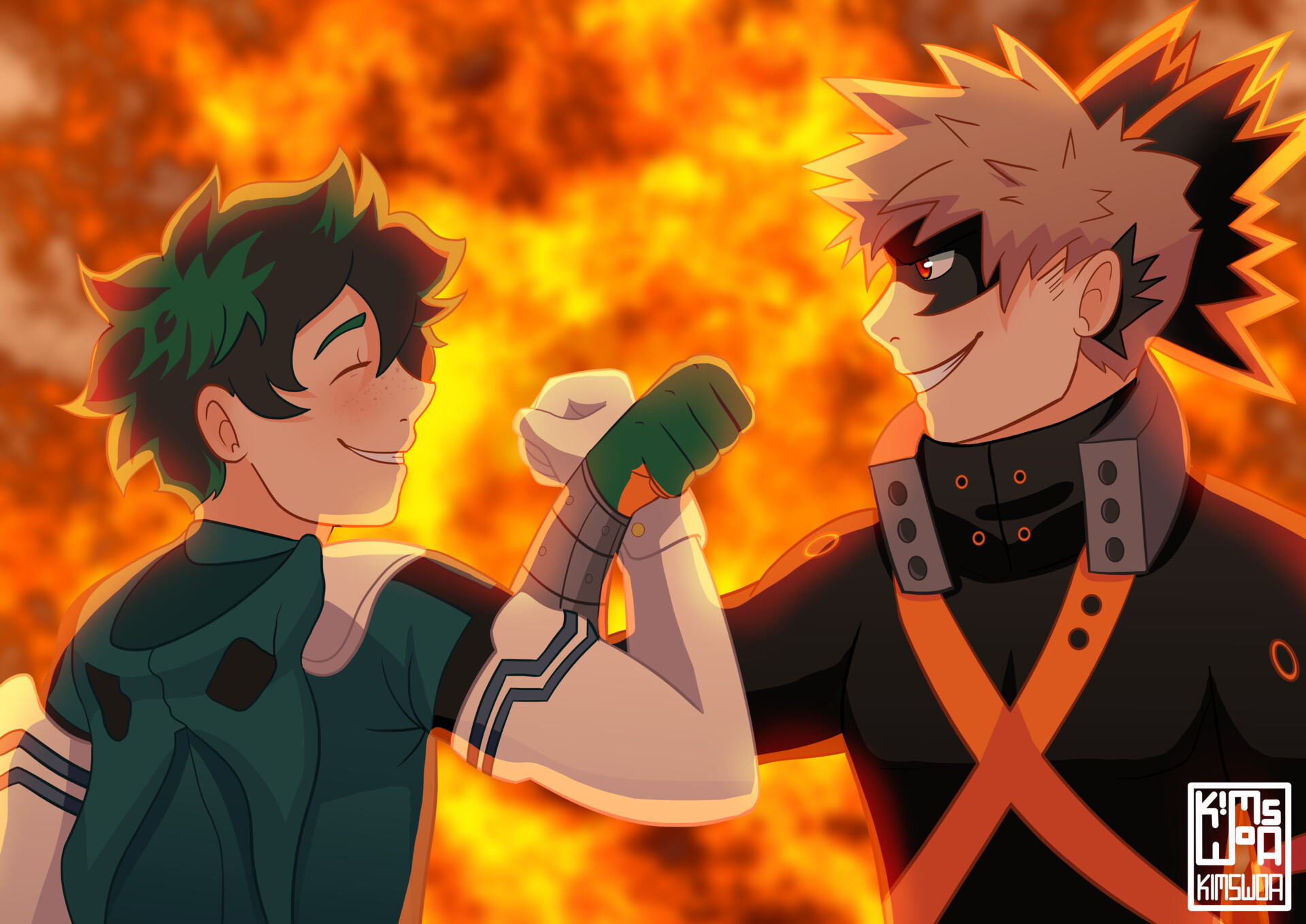 ArtStation - My Hero Duo