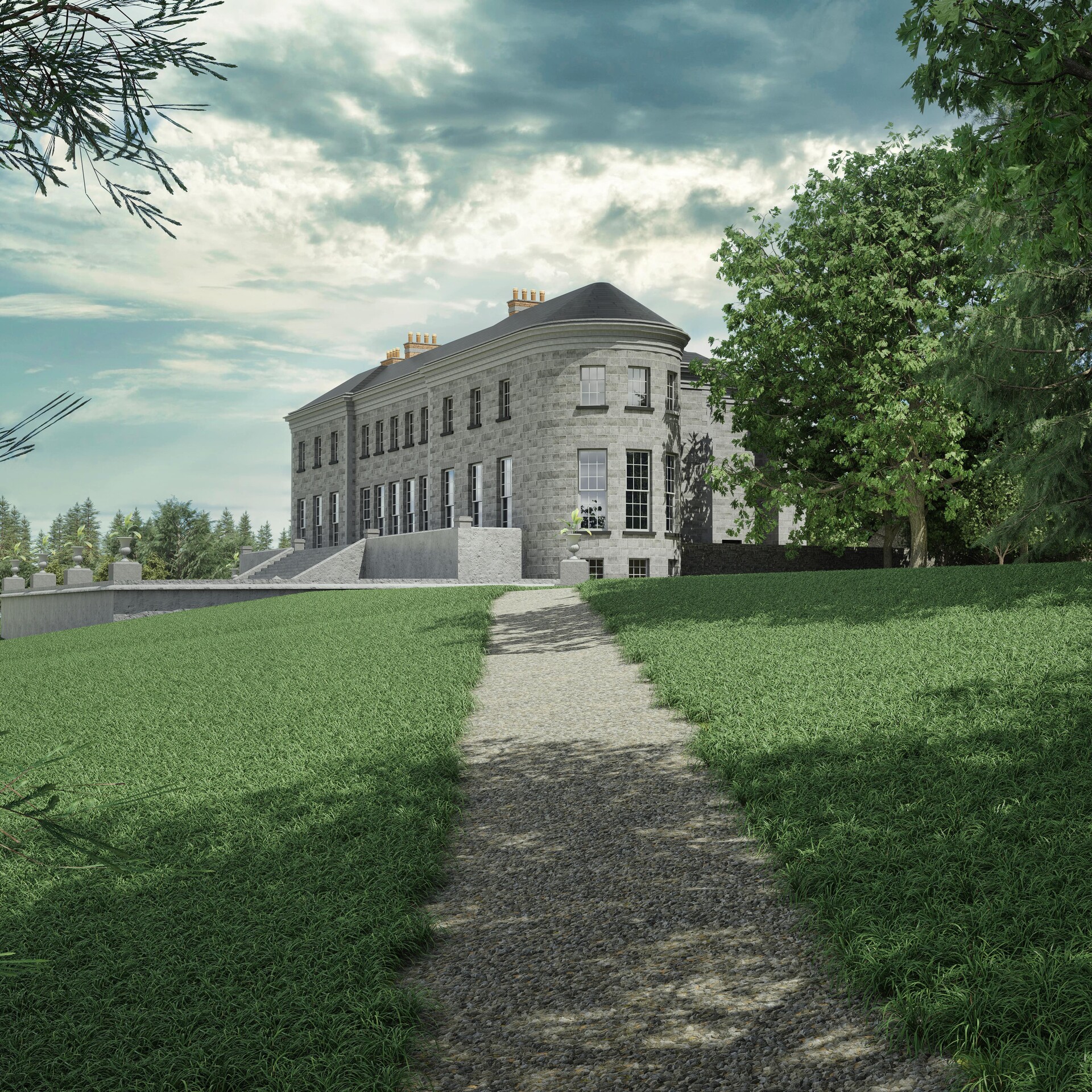 ArtStation - Curraghchase House