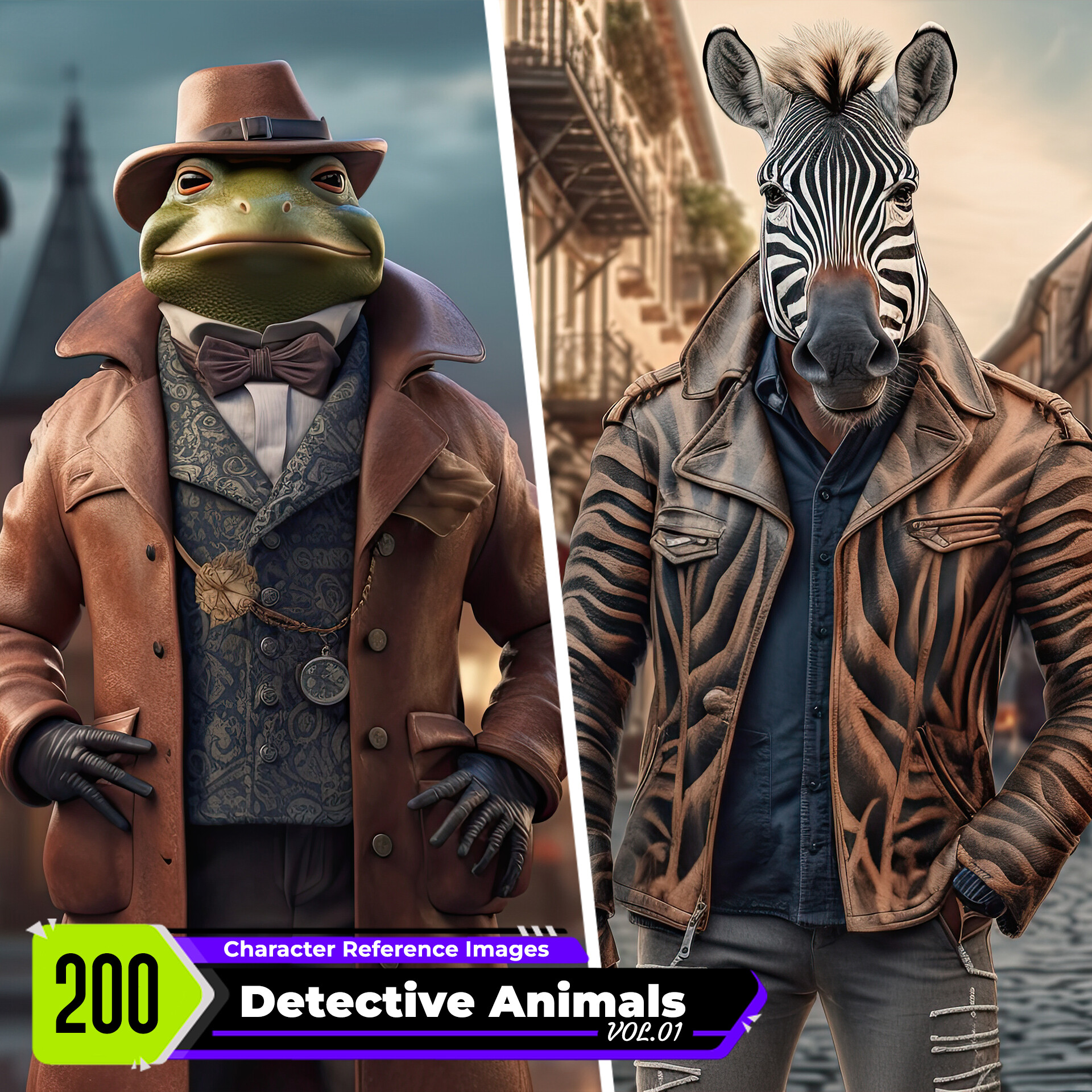 ArtStation - Detective Animal VOL.01 | 4K Reference Images