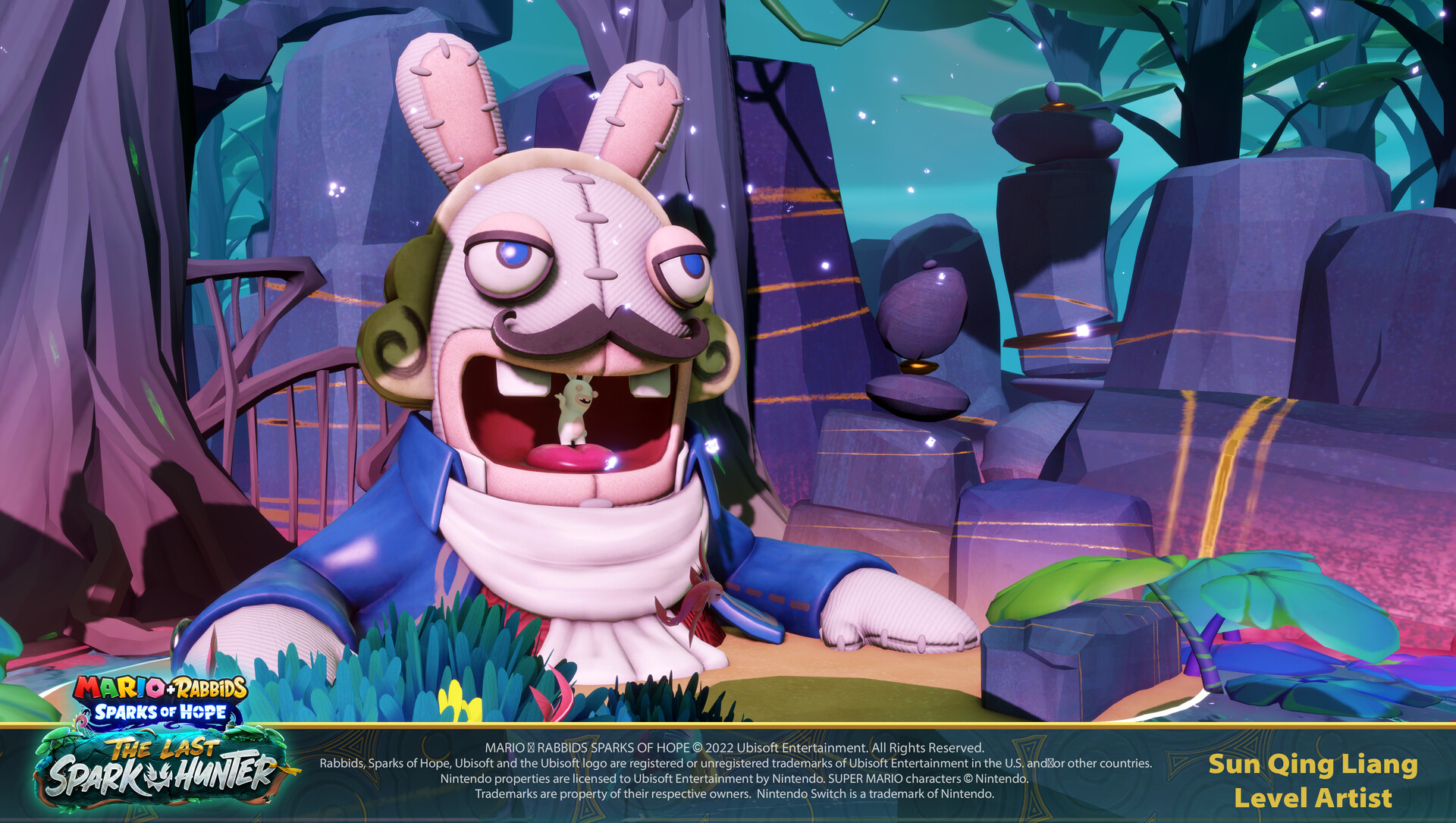 Qing Liang Sun - " The last Spark Hunter " DLC Mario+Rabbids : Sparks ...