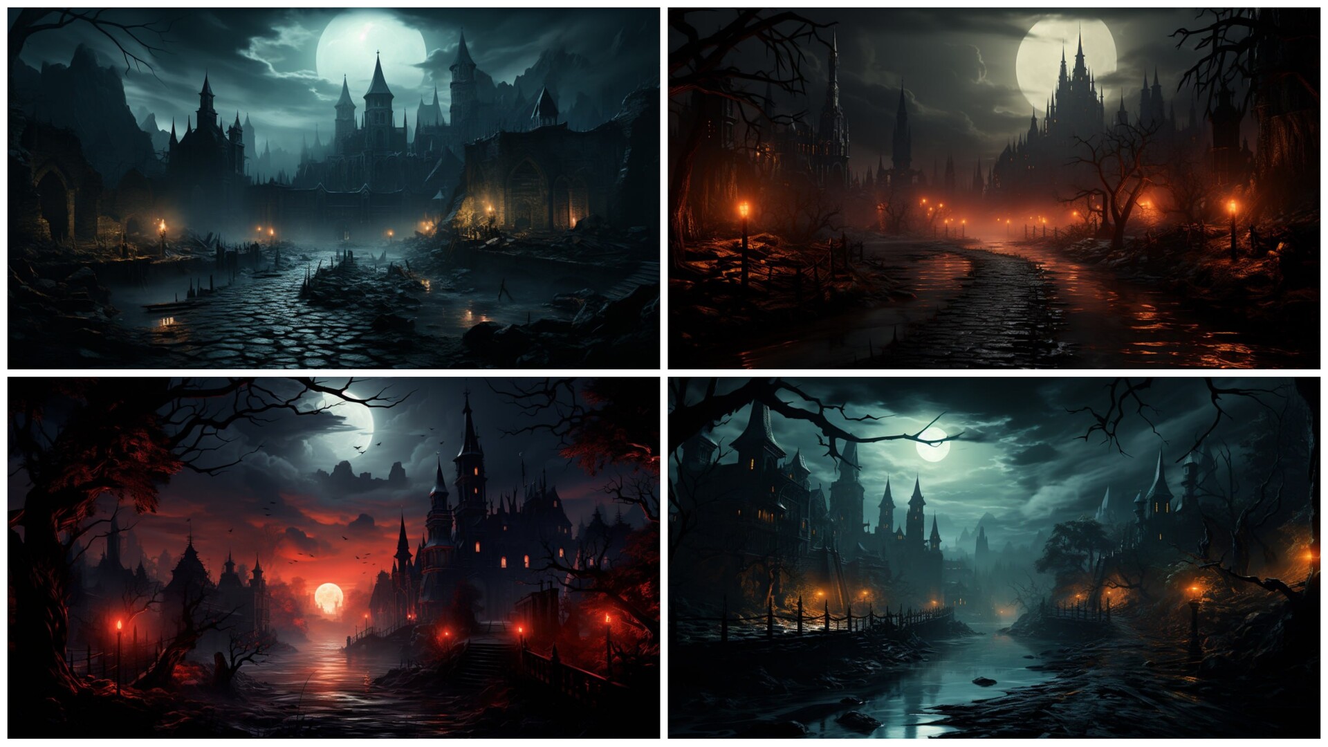 Concept Art - +220 Dark & Gothic Environment Concept (4k)) | Vol_19