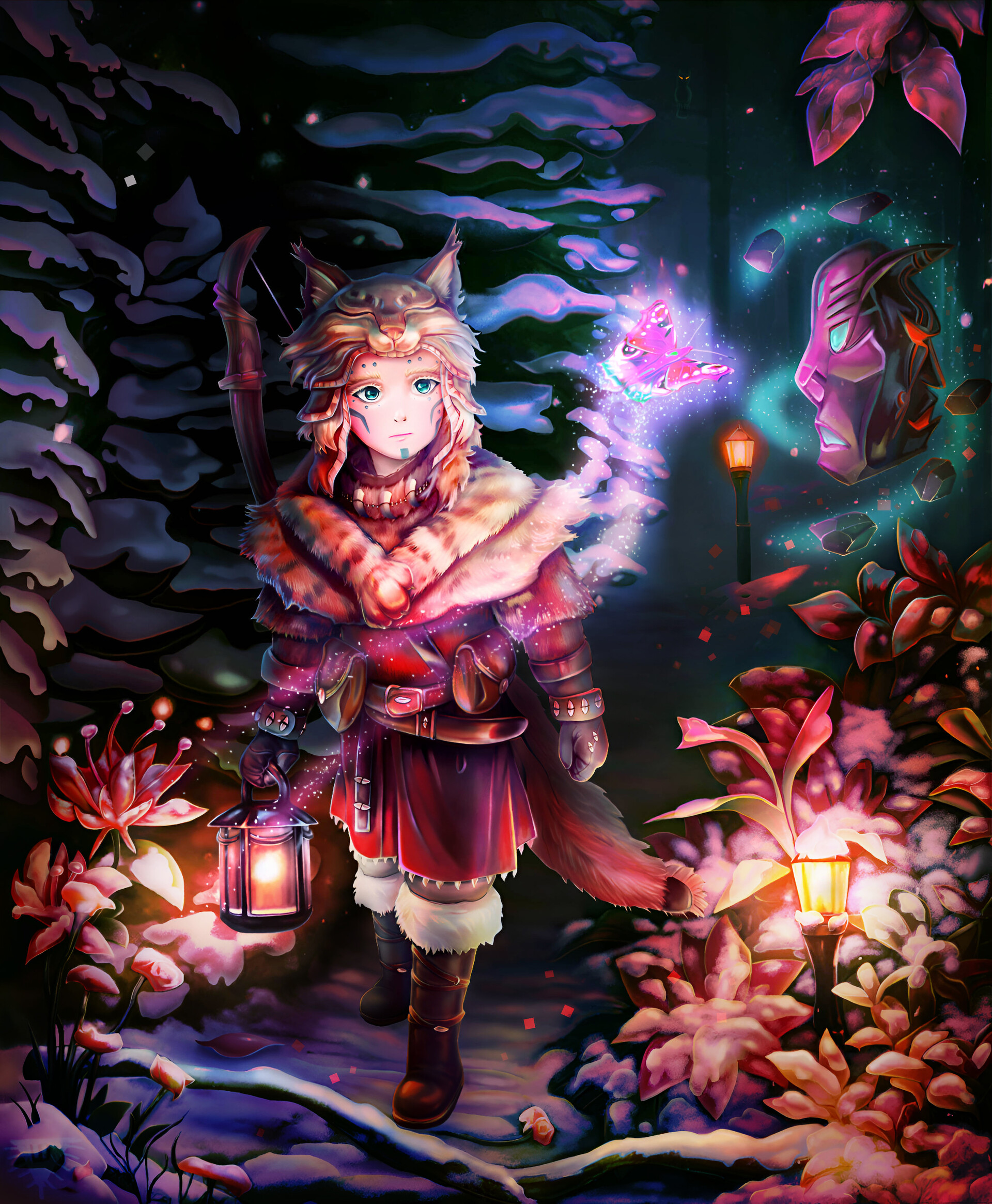 ArtStation - Little hunter archer