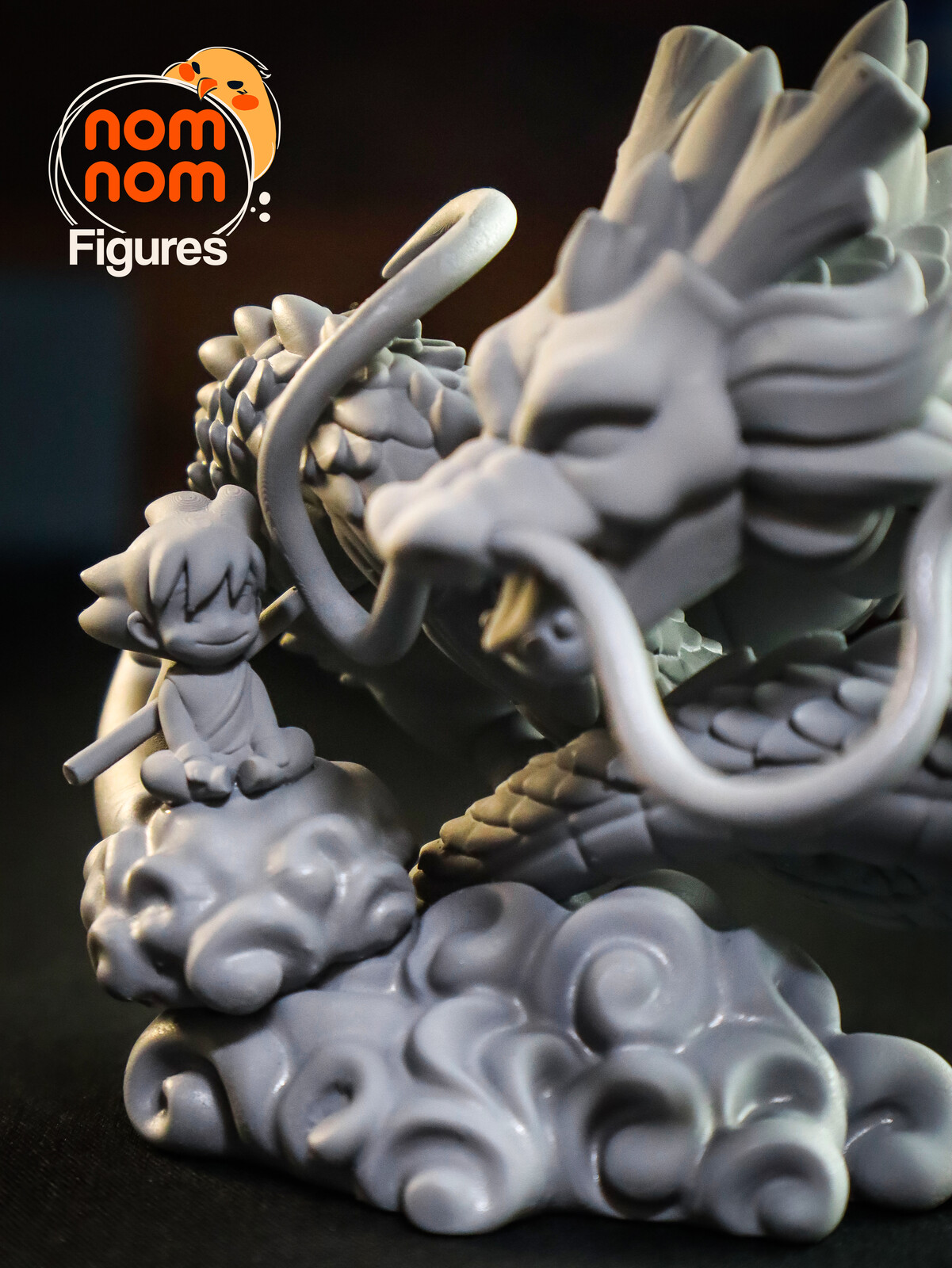 NomNom Figures - Chibi Shenron with Goku