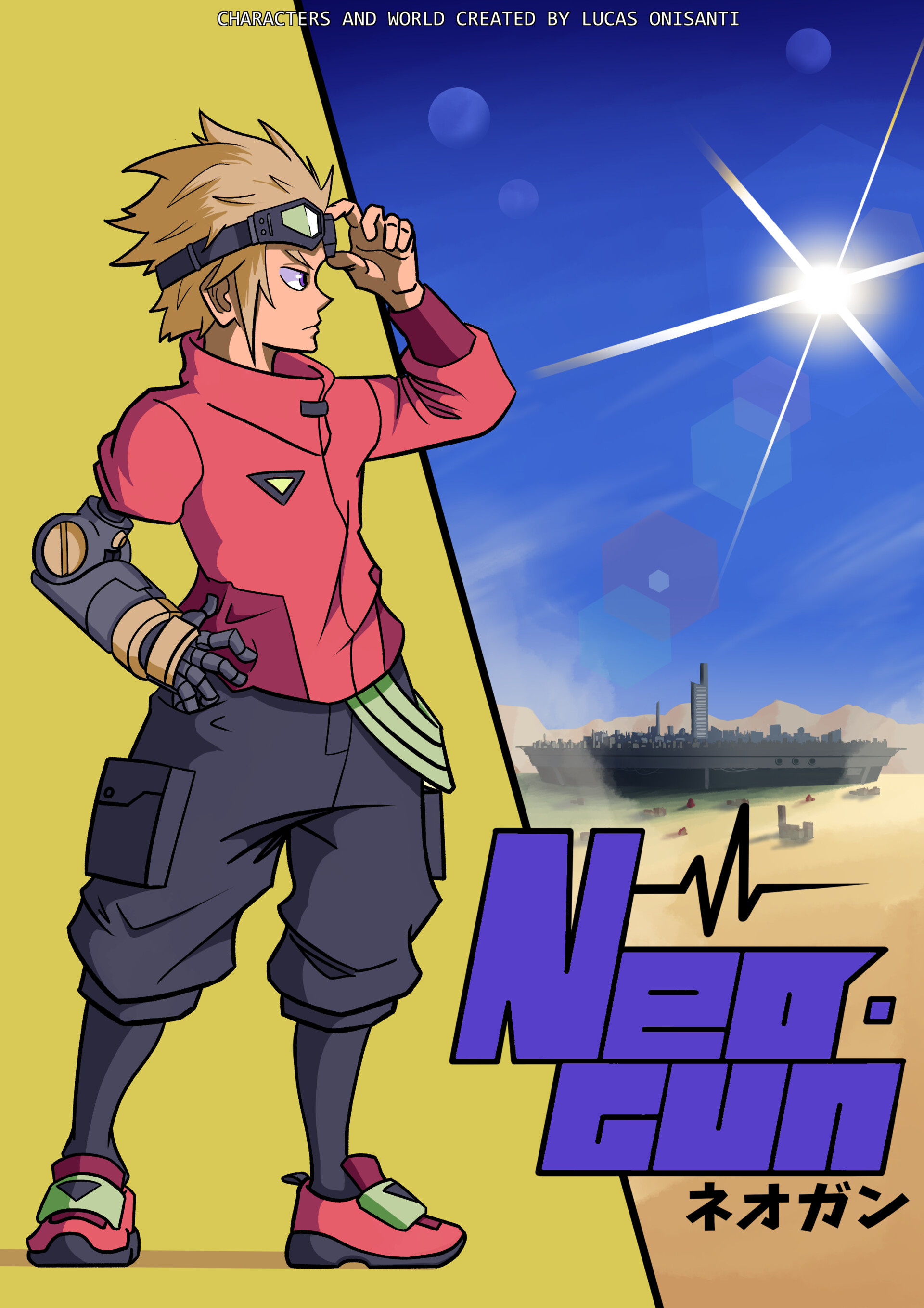 ArtStation - Neo-Gun Cover Art