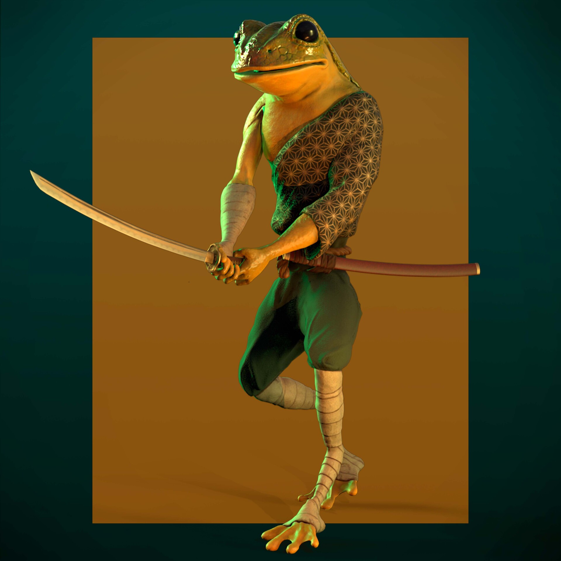 ArtStation - Frog