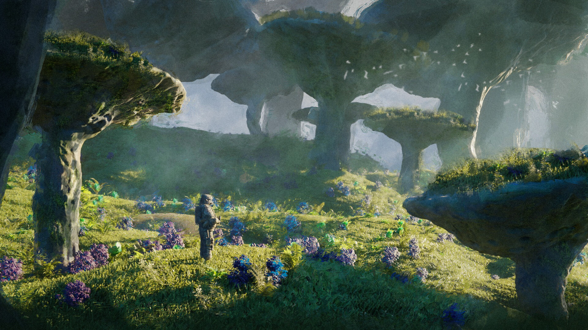 ArtStation - Alien Planet - made in blender