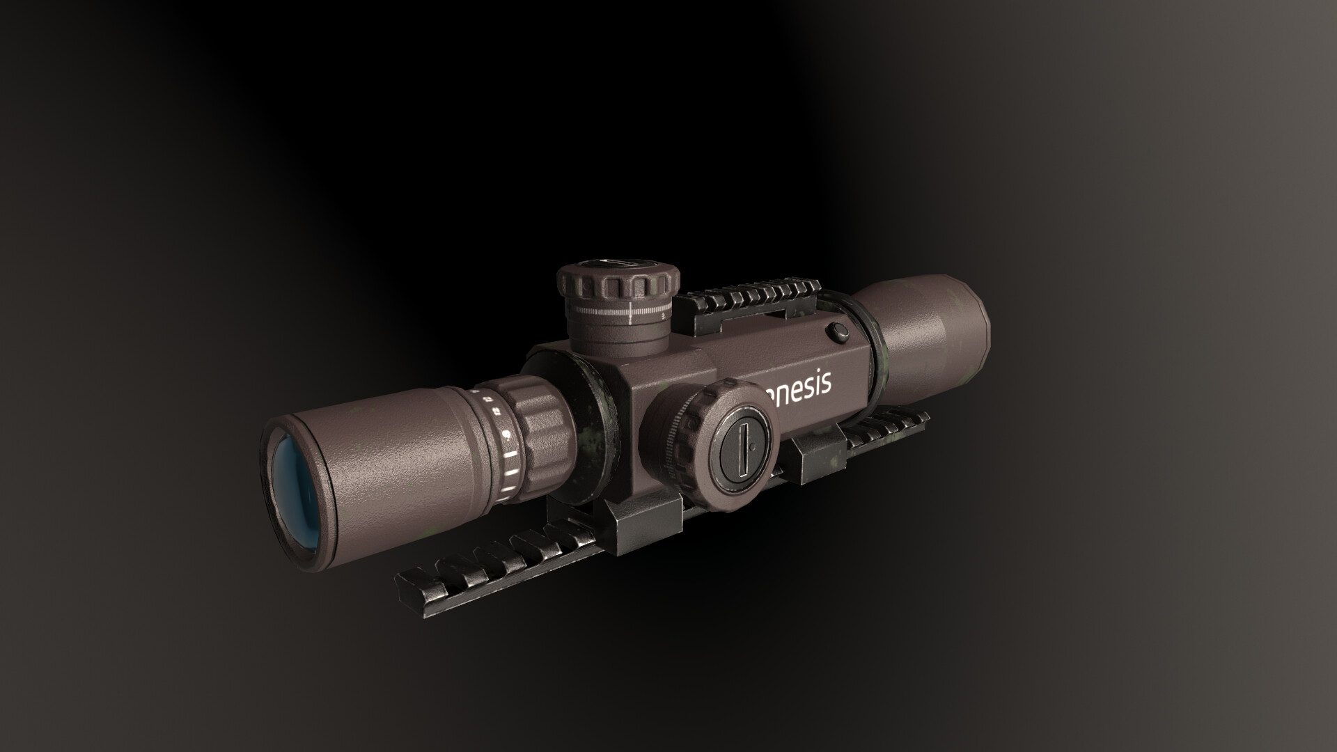 ArtStation - Optical sight March Genesis 4-40x