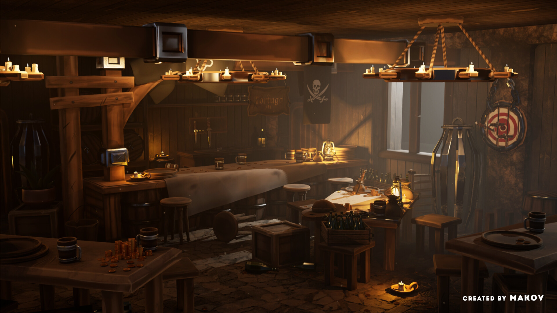 Pirate Tavern Interior