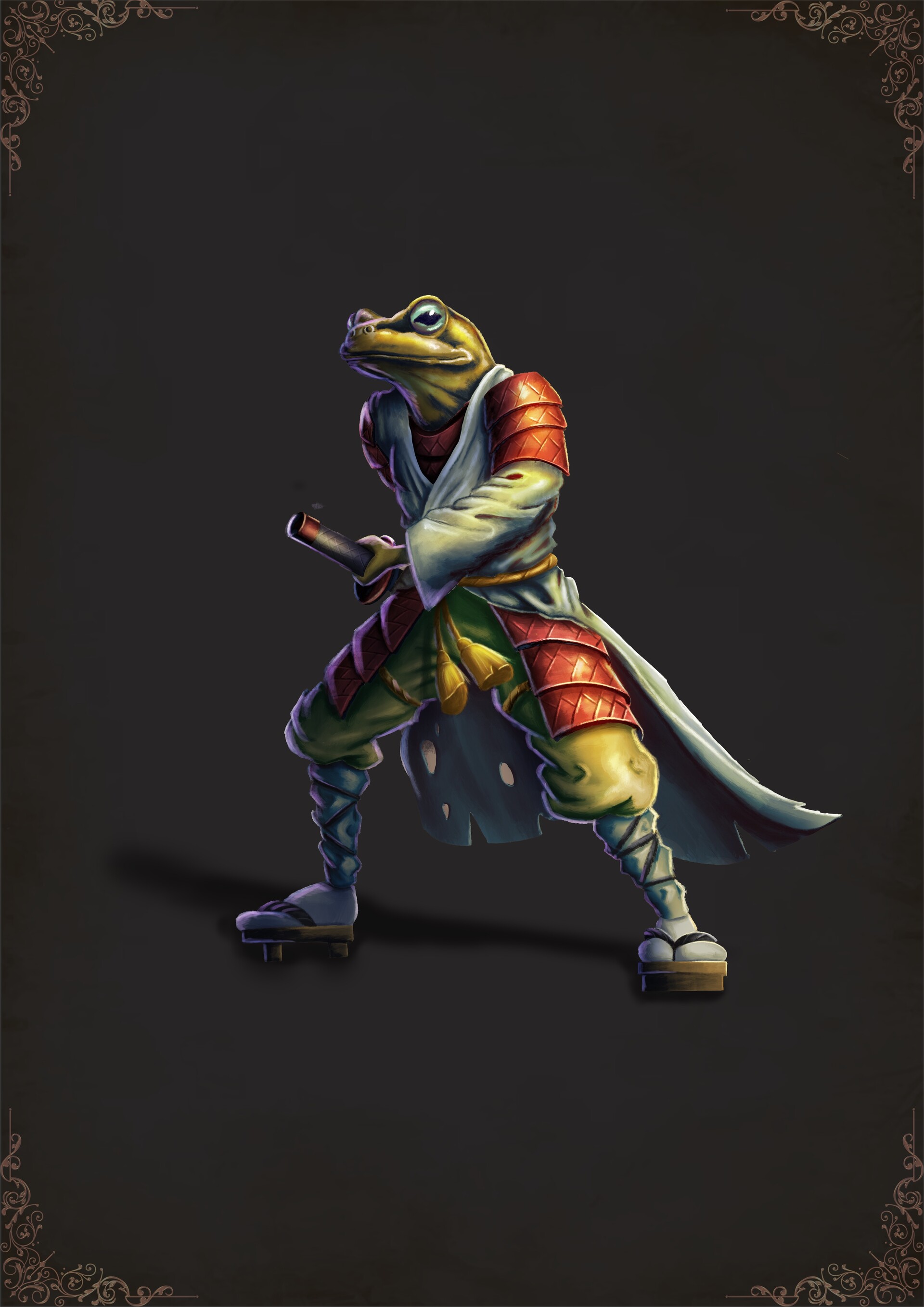 ArtStation - Frog warrior