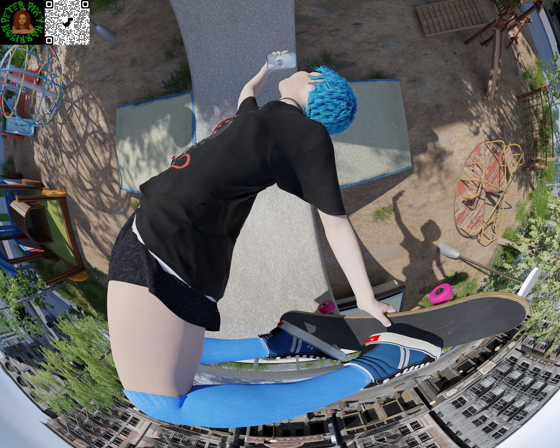 ArtStation - 360 & 720 Flip Shot