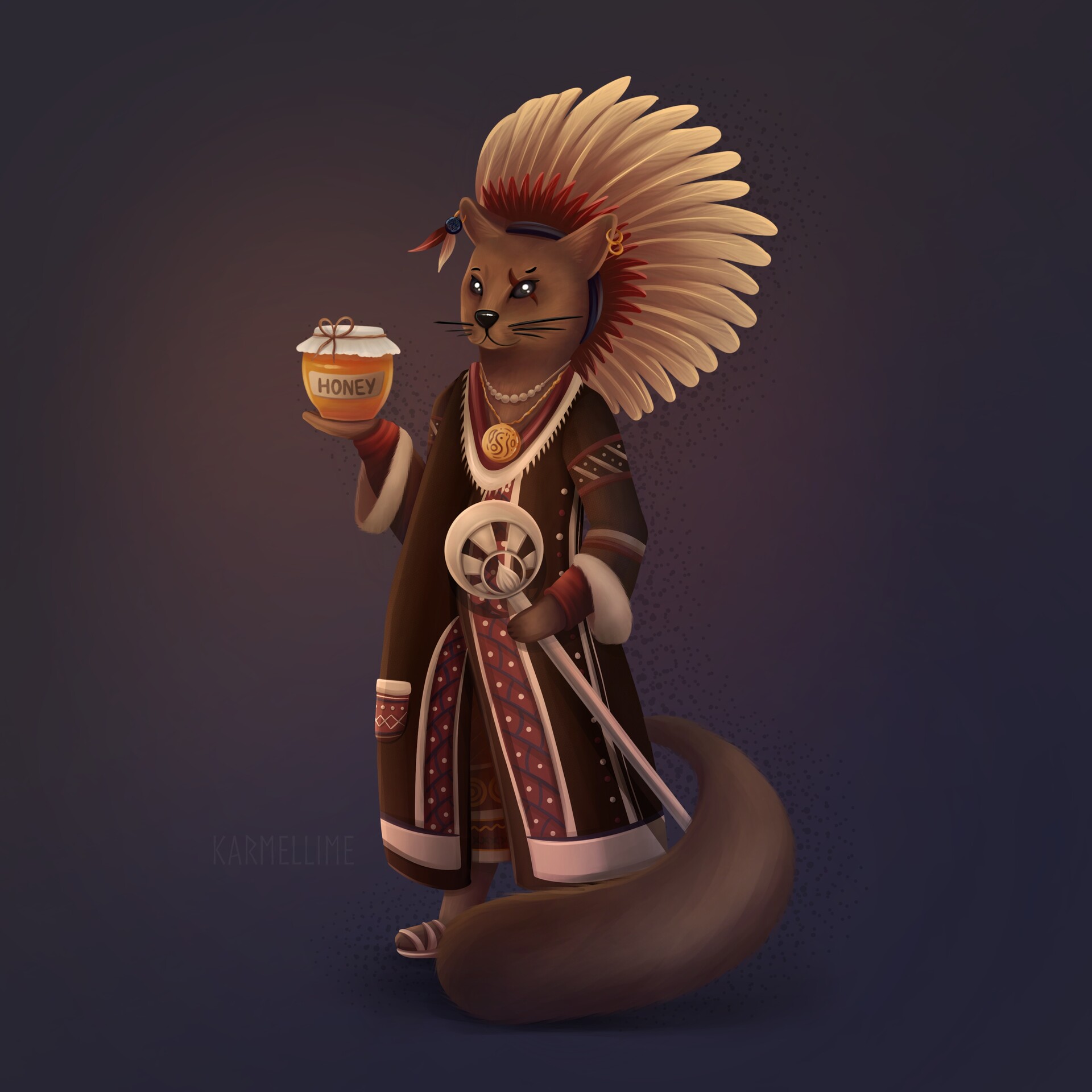 ArtStation - Character design Sable