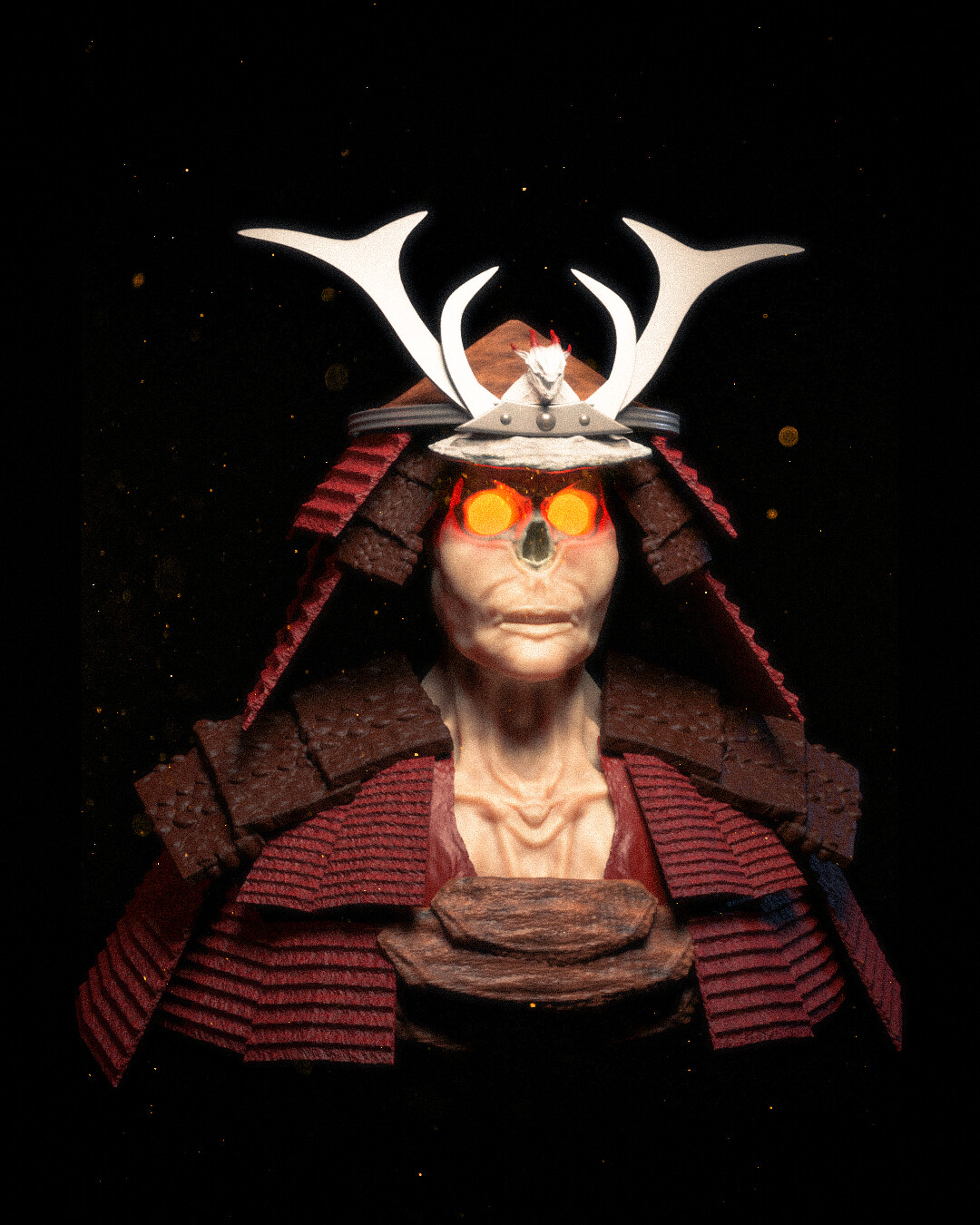 ArtStation - Demon Samurai