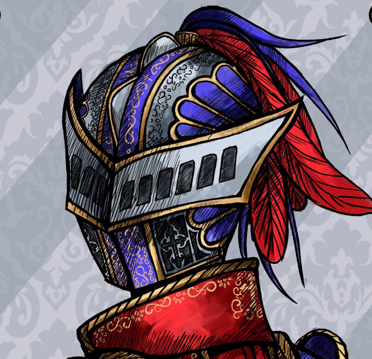 ArtStation - Knight Portrait