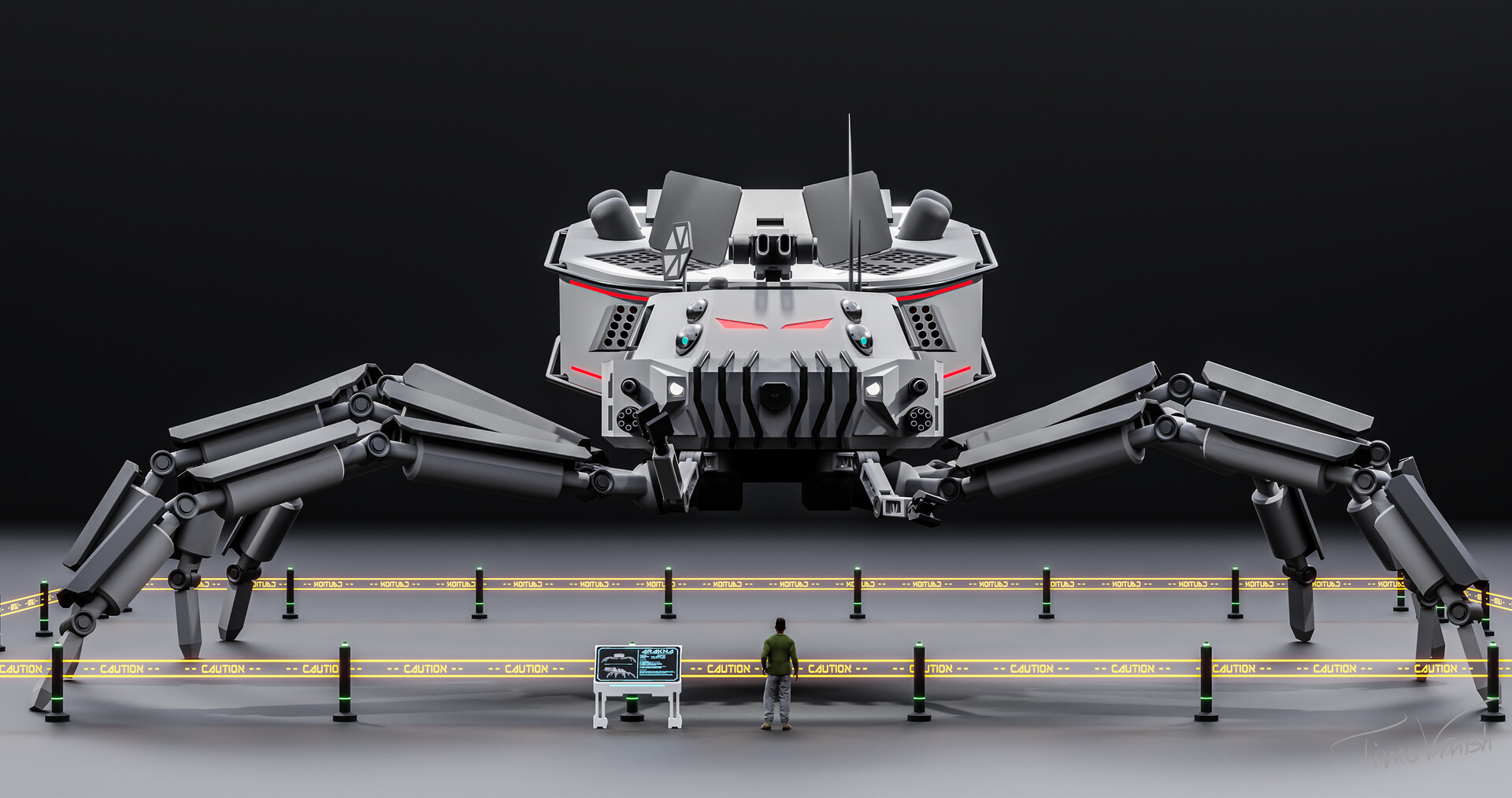 ArtStation - Arakna - Spider Mech