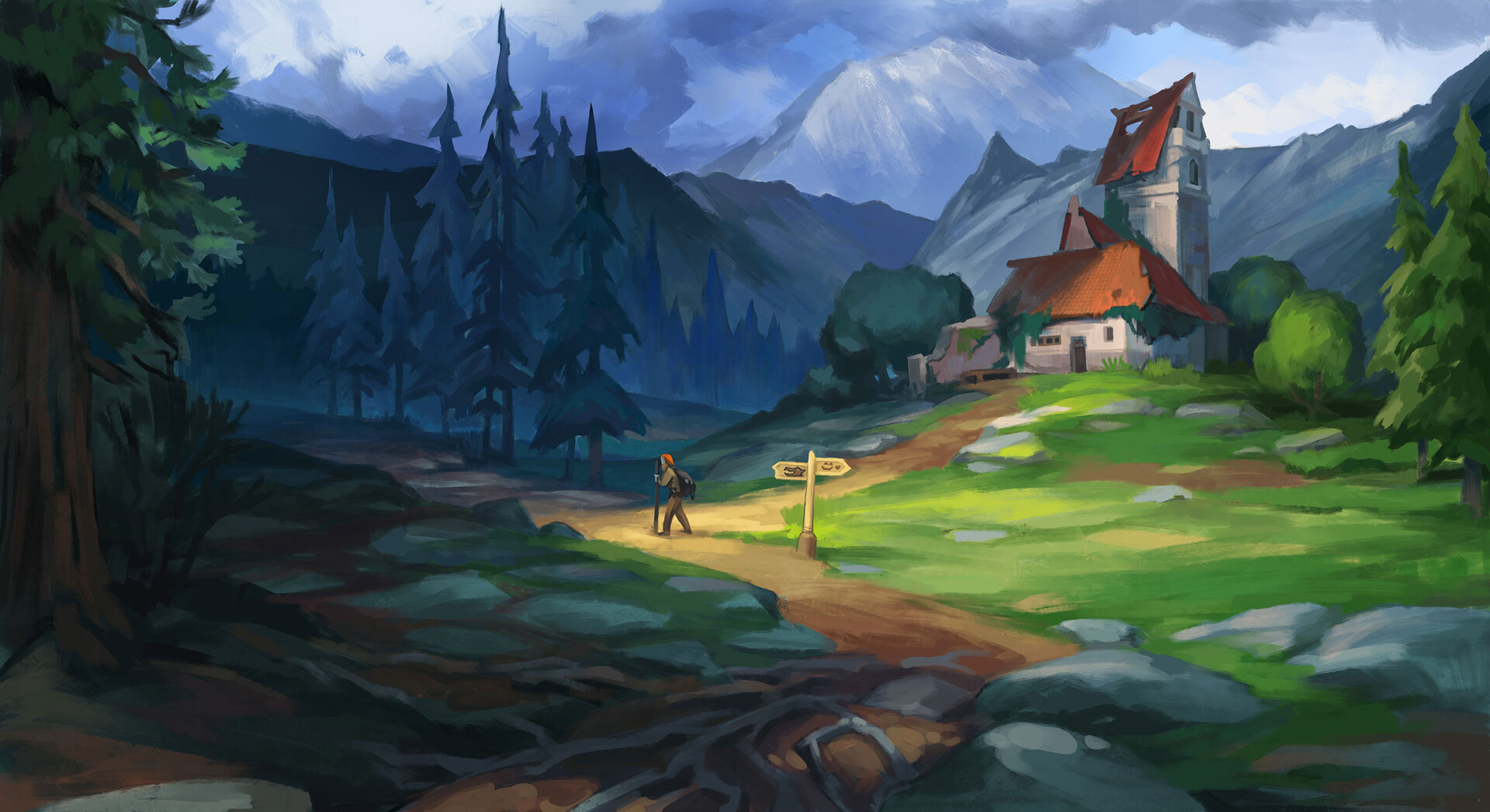 ArtStation - Adventurer Sketch