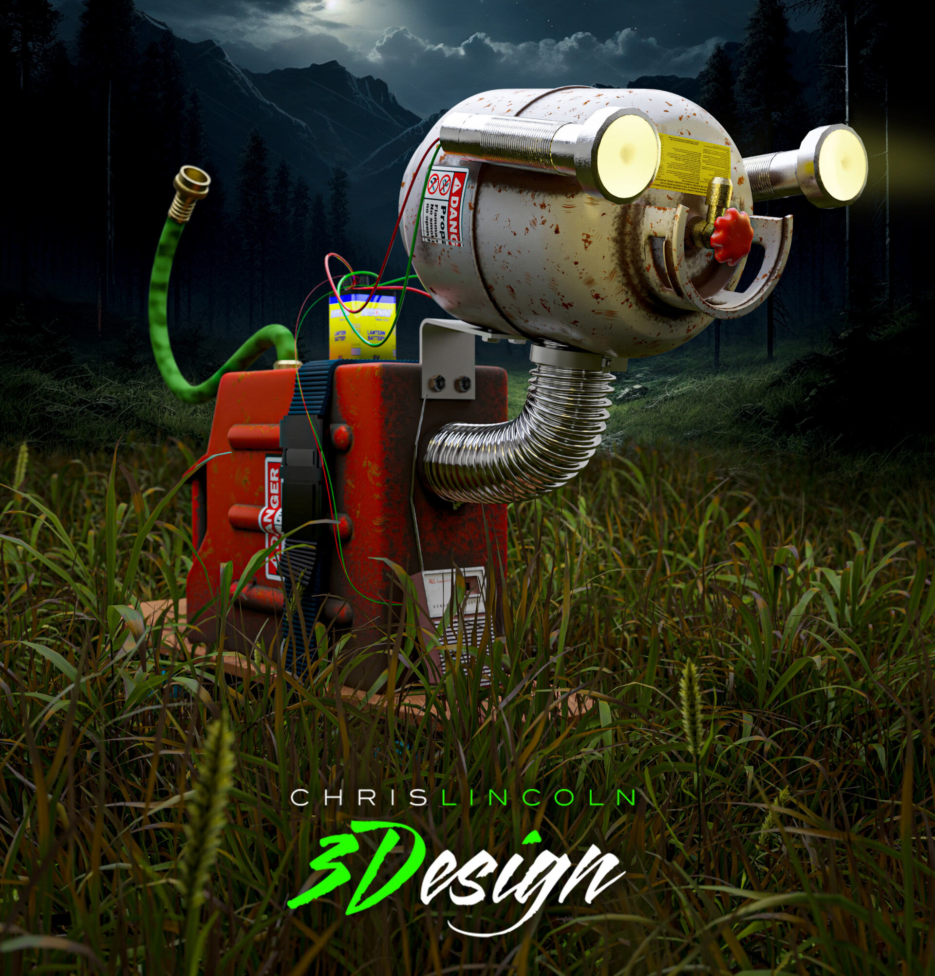 ArtStation - RoboDog from Junk