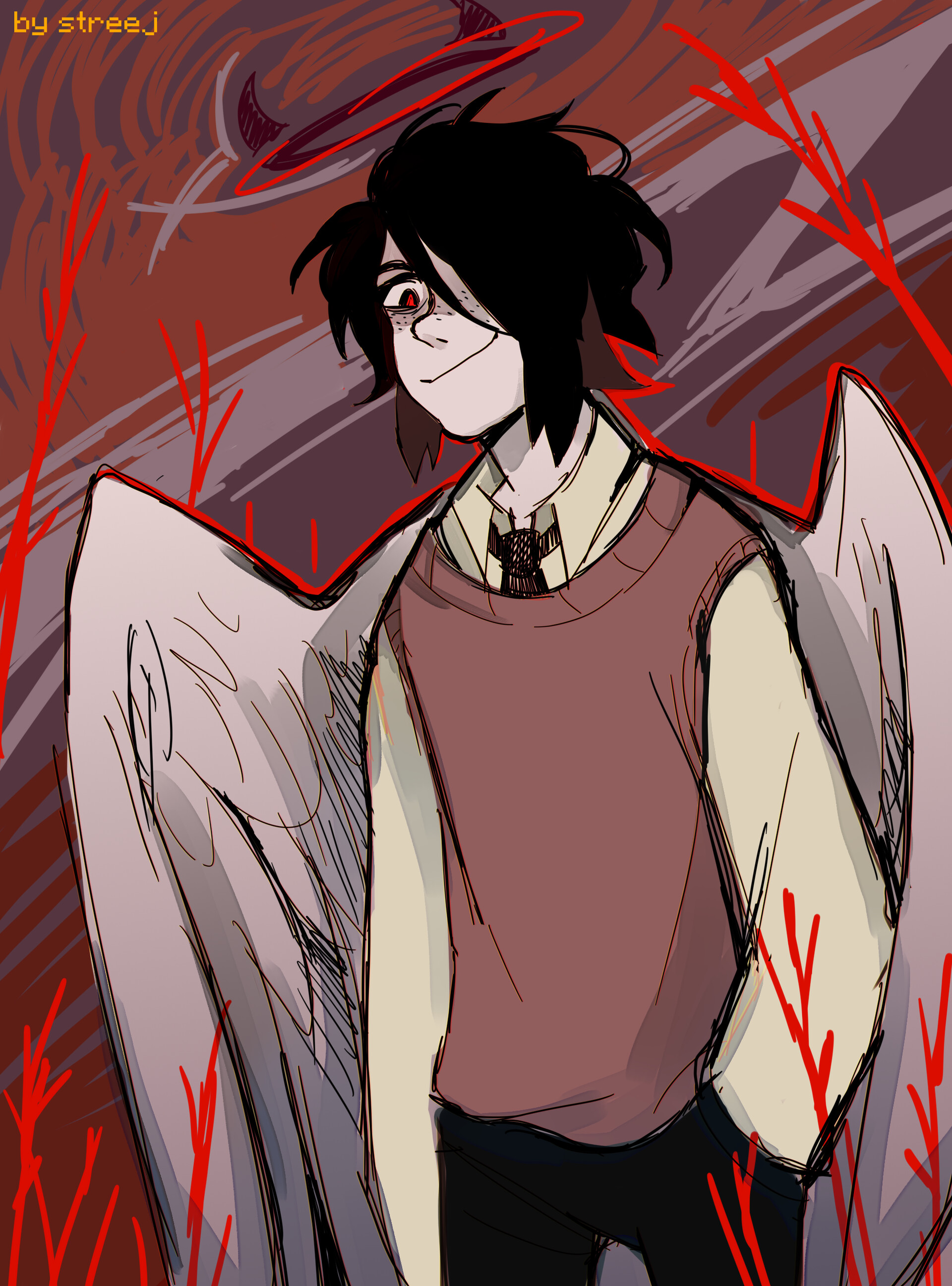 ArtStation - fallen angel