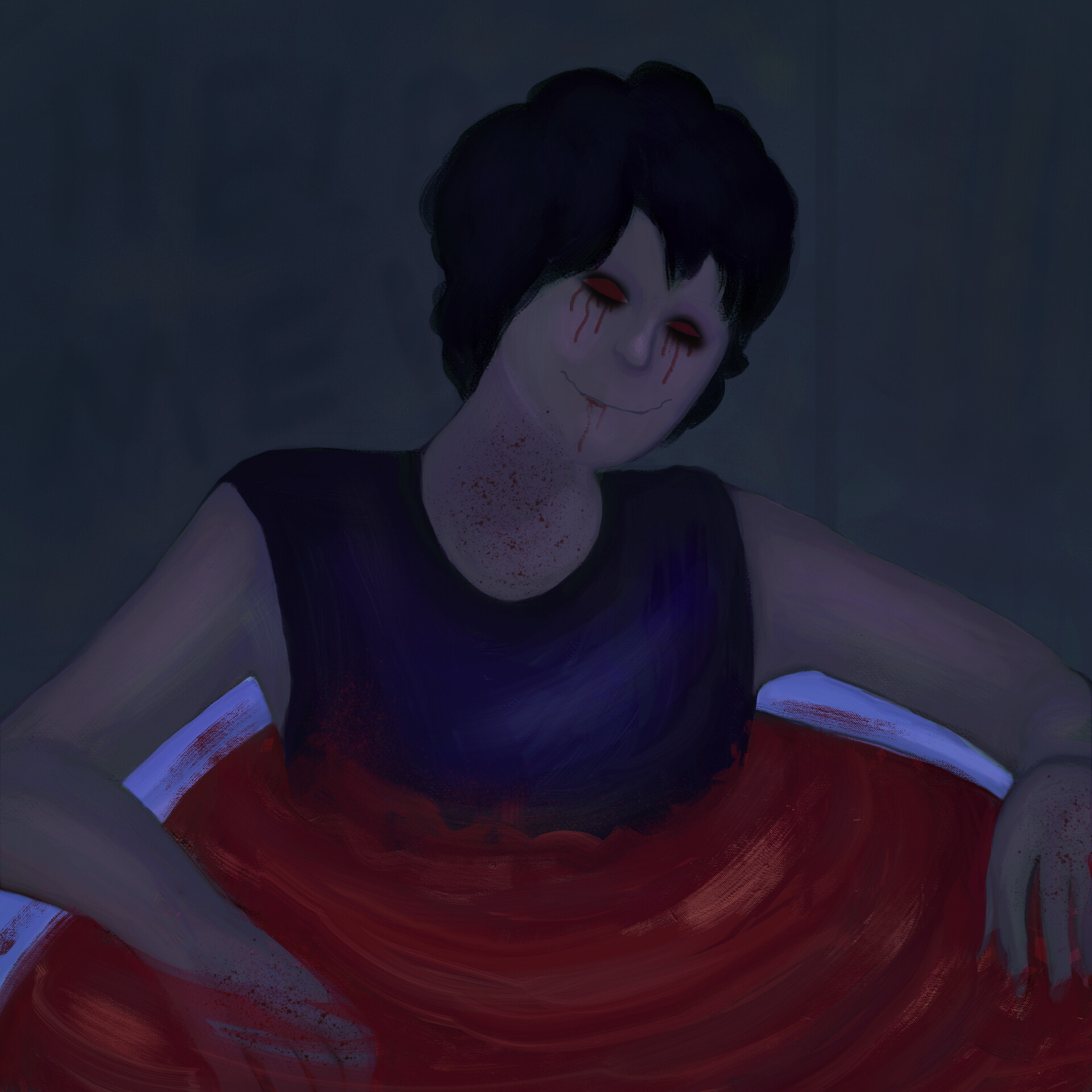 ArtStation - Bloodbath - Selfportrait