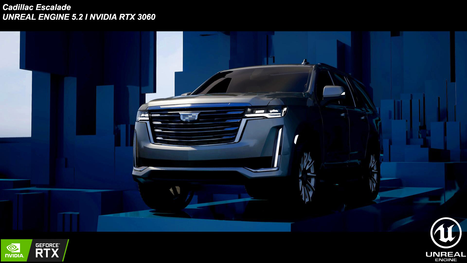 ArtStation - Unreal Engine 5.2 Cadillac Escalade NVIDIA RTX 3060