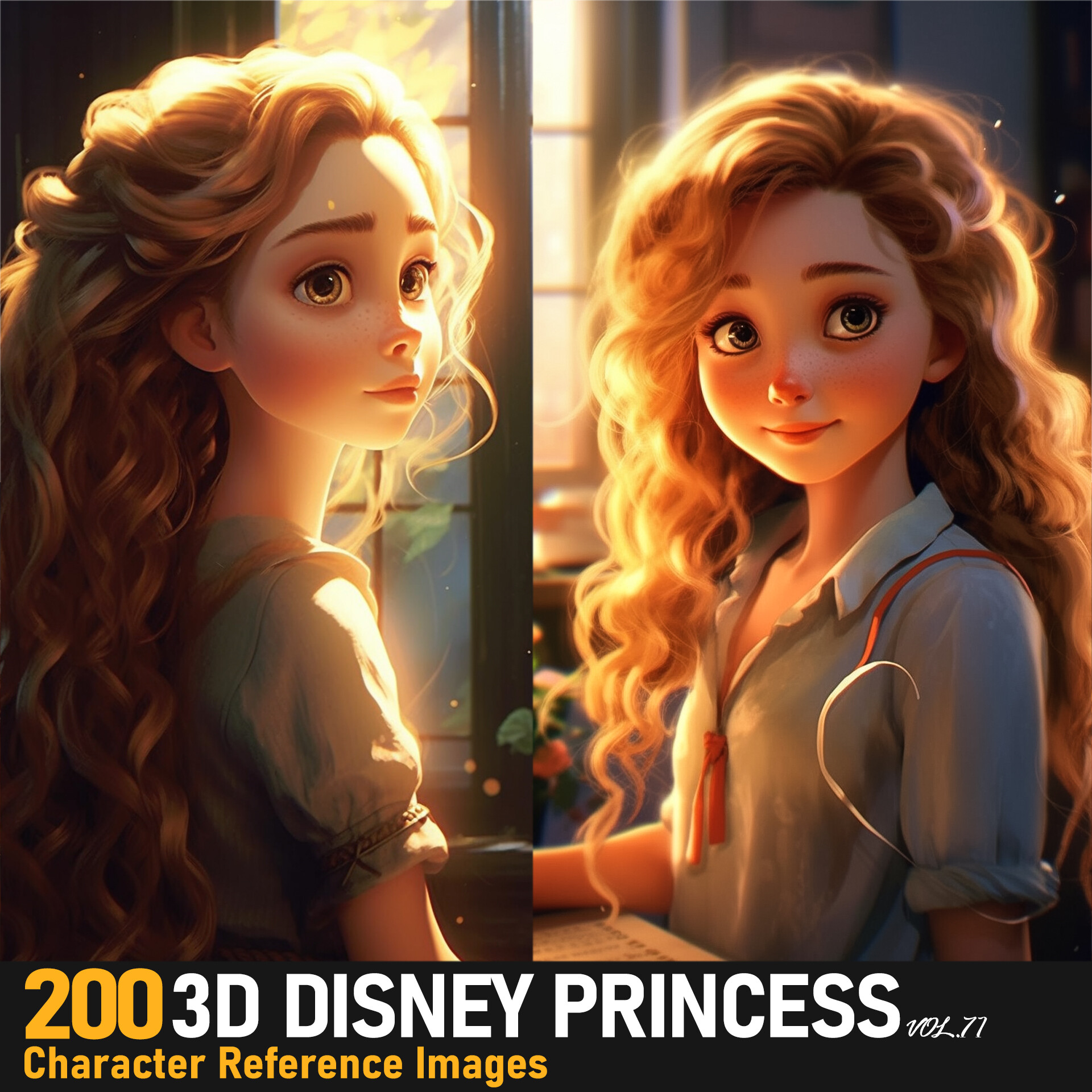 ArtStation - 3D Disney Princess VOL.71|4K Reference Images