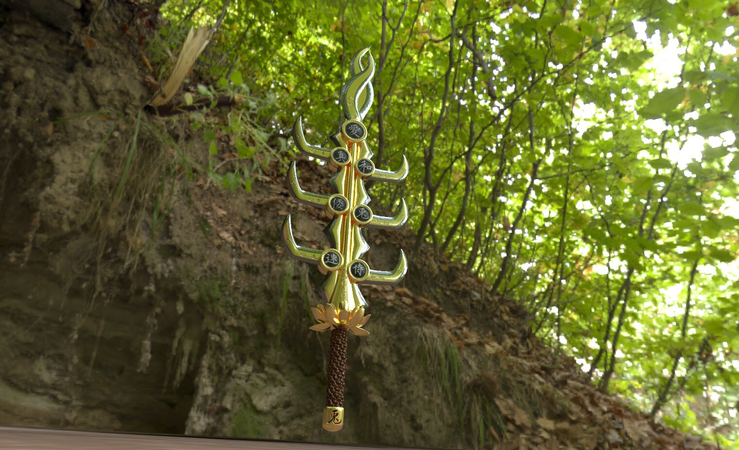 ArtStation - Updates on the nirvana sword zero