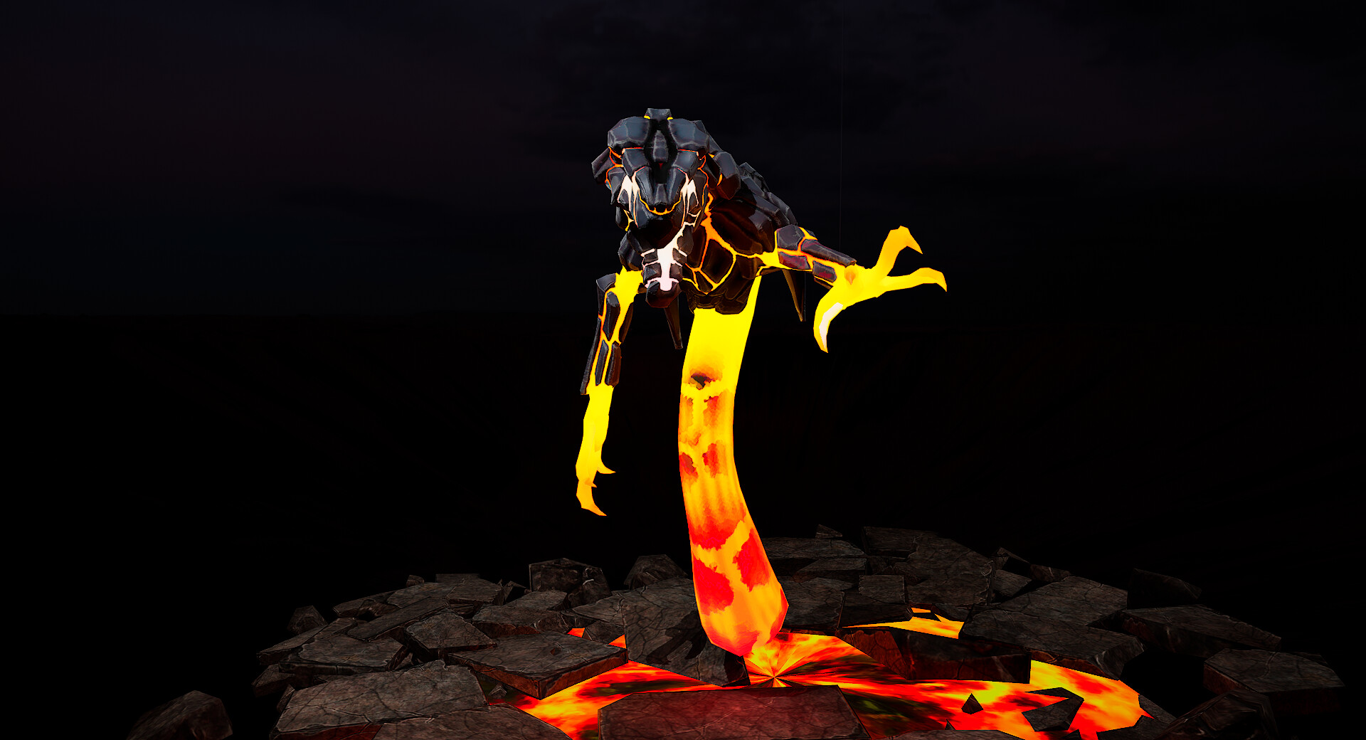 ArtStation - Volcano Lizard