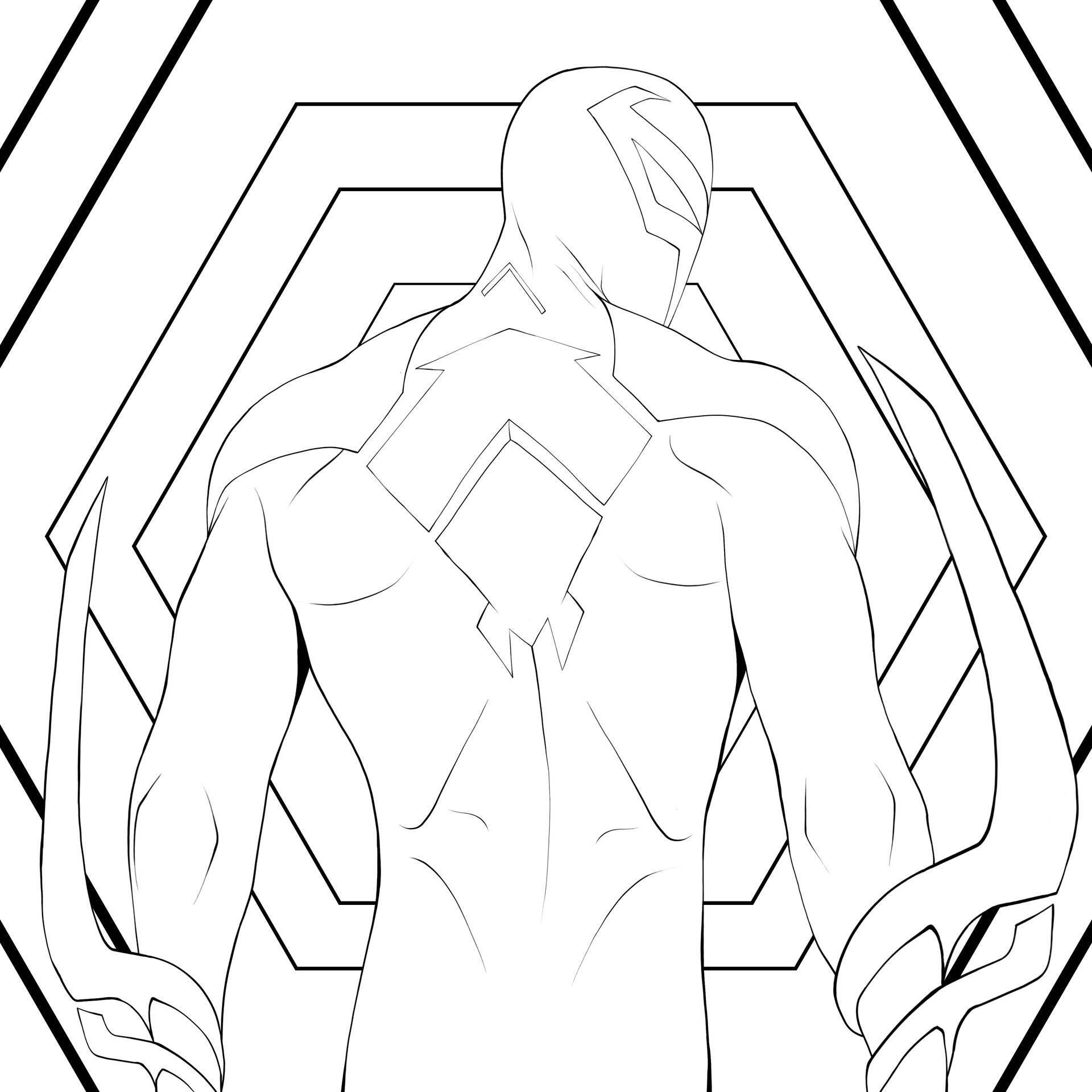 spider man 2099 coloring pages