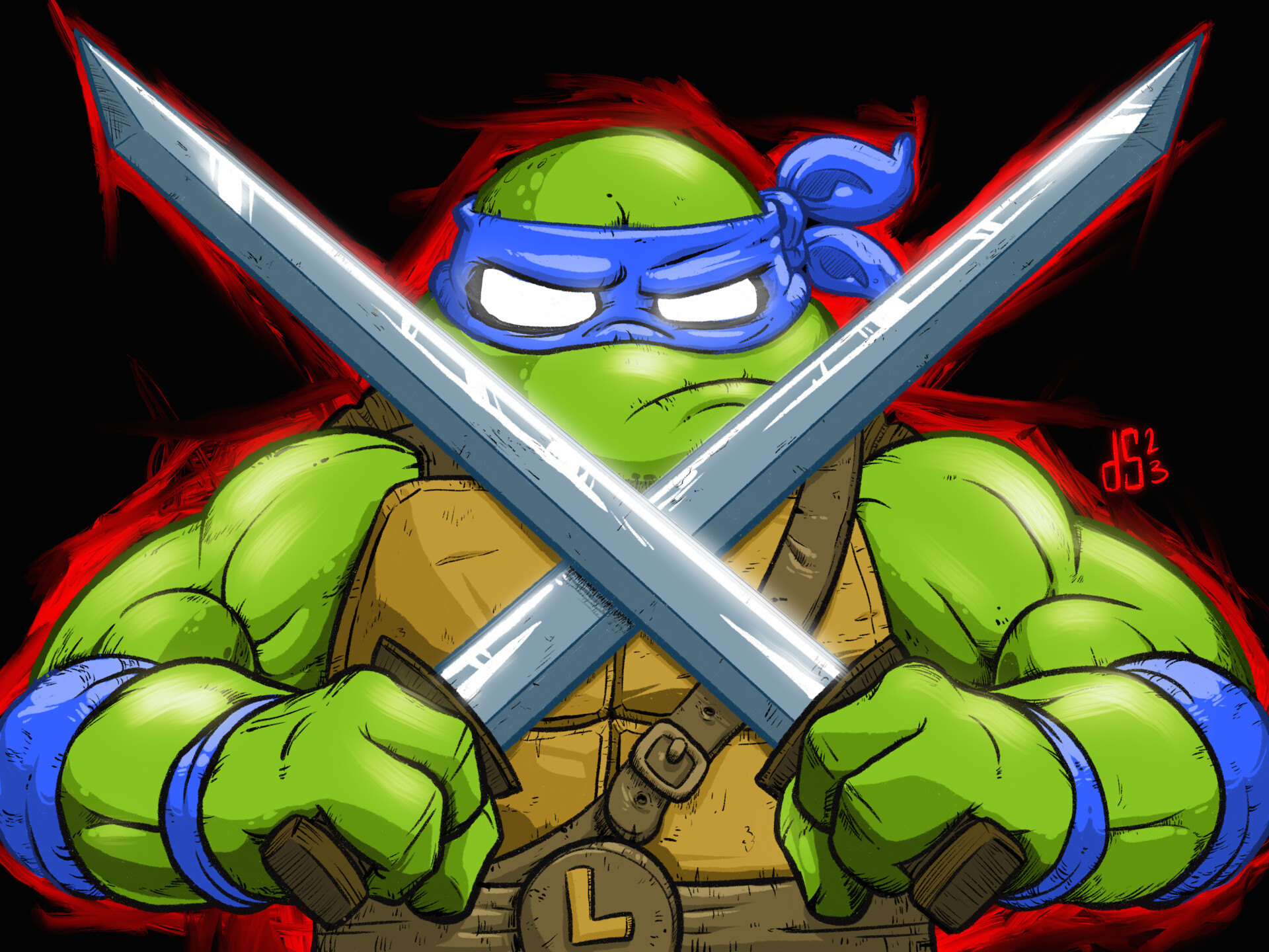 ArtStation - TMNT - Leonardo