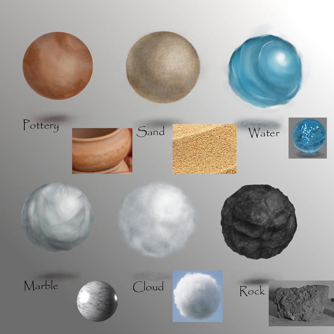 ArtStation - Material study