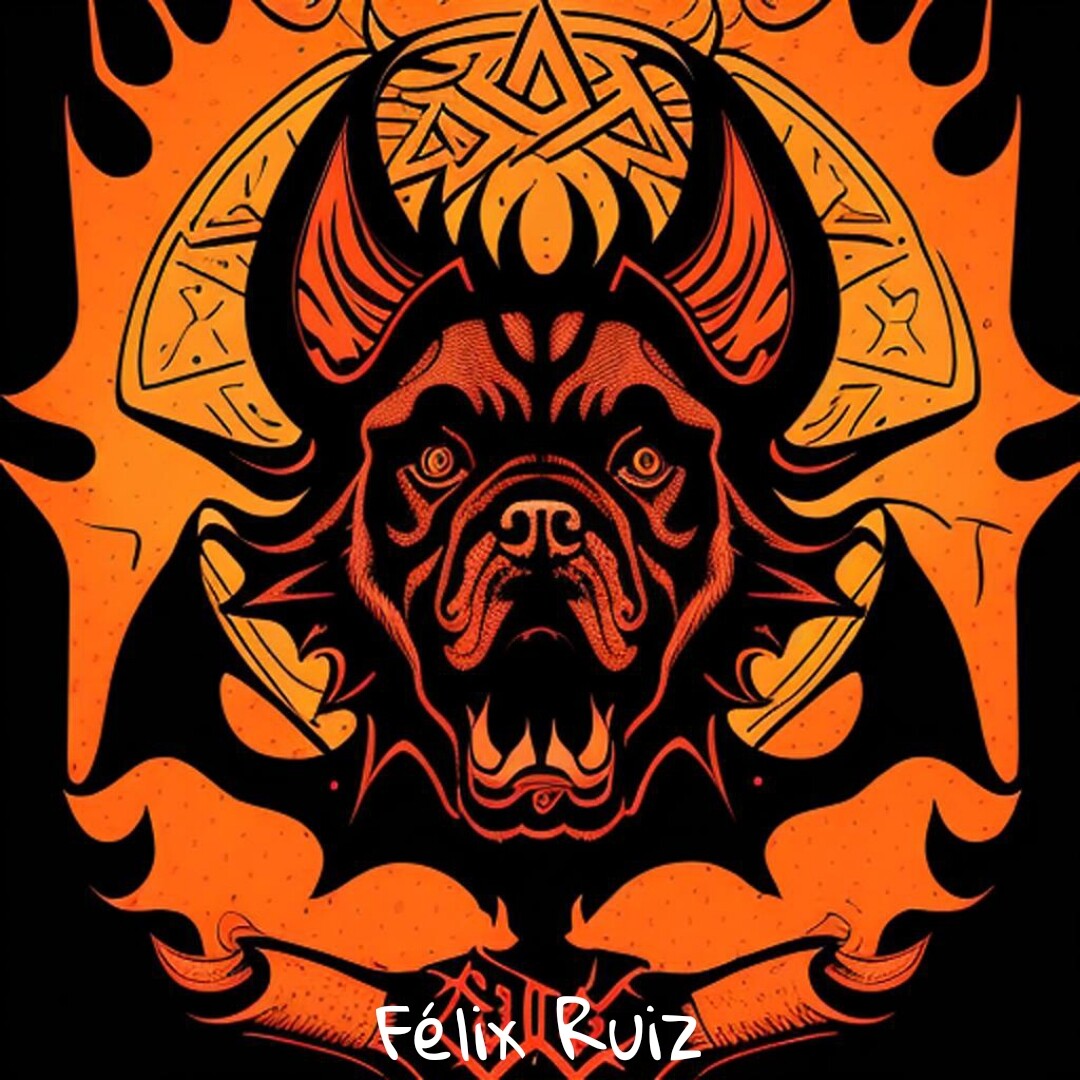 ArtStation - Demon dog 2 - Félix Ruiz Nguyên BEU