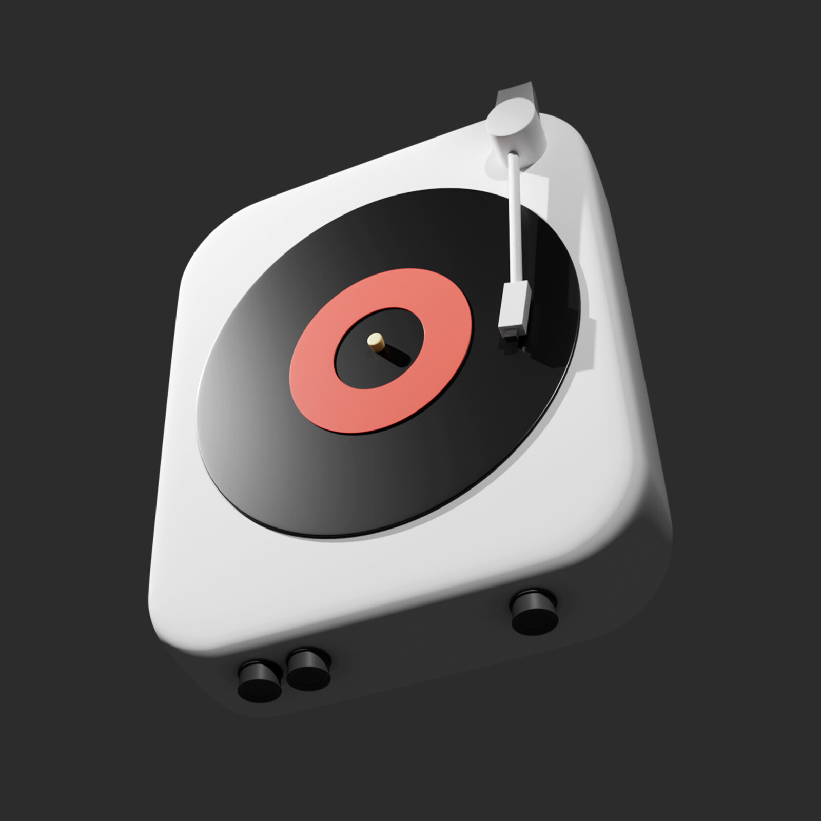 ArtStation - Record player