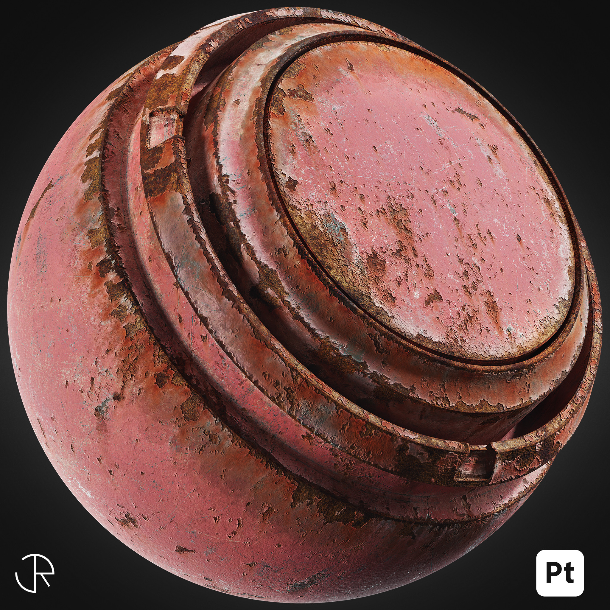 Javad Rajabzade - Painted Metal Substance Painter