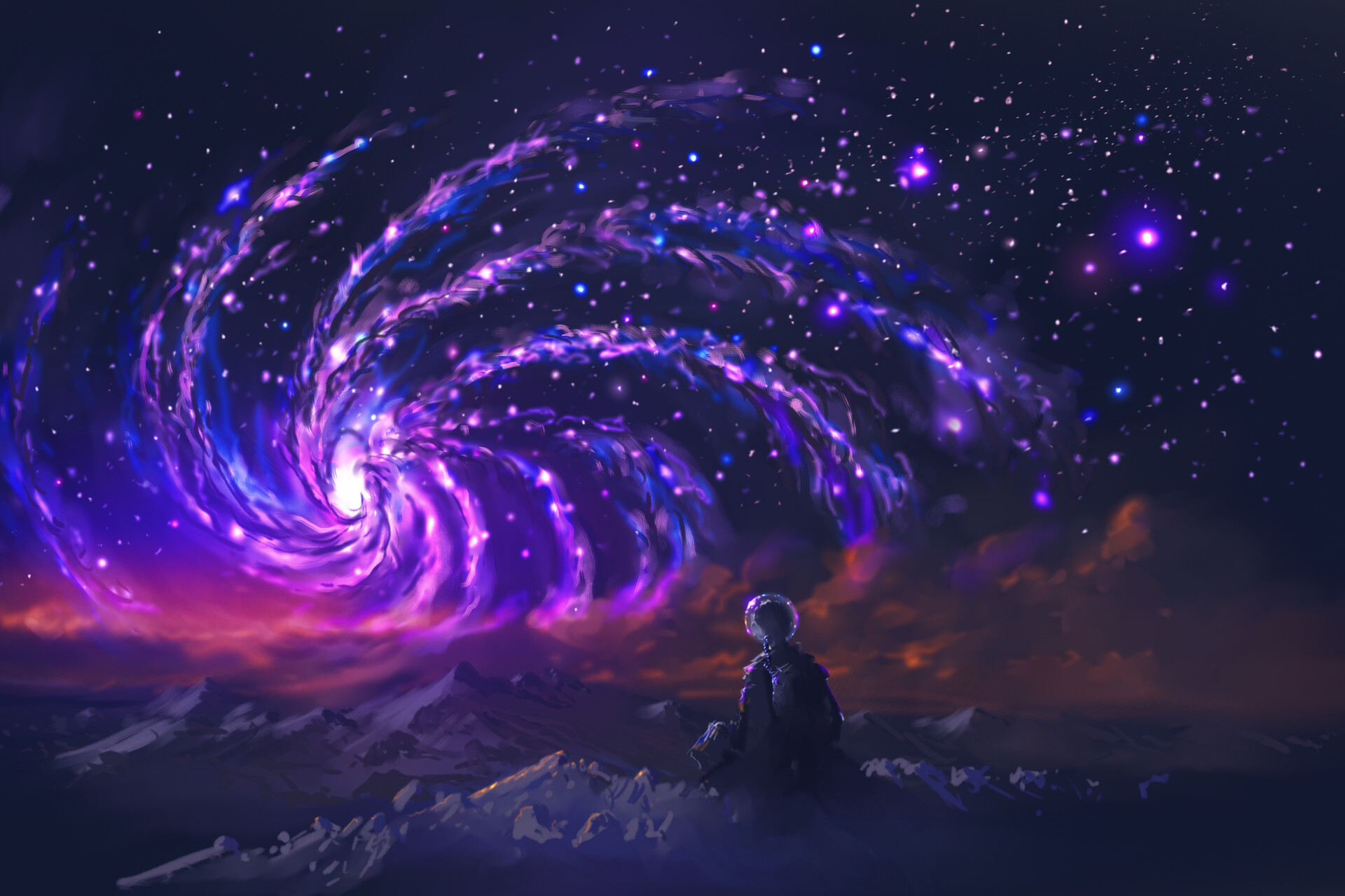 ArtStation - Good Morning Galaxy