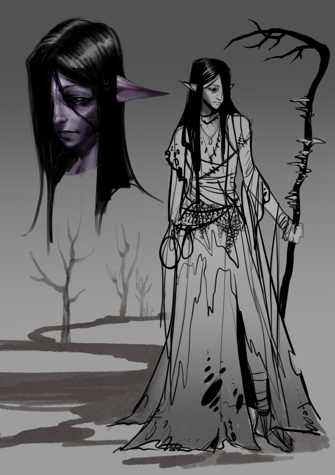 Clare Ellis - 3 More Fantasy Characters