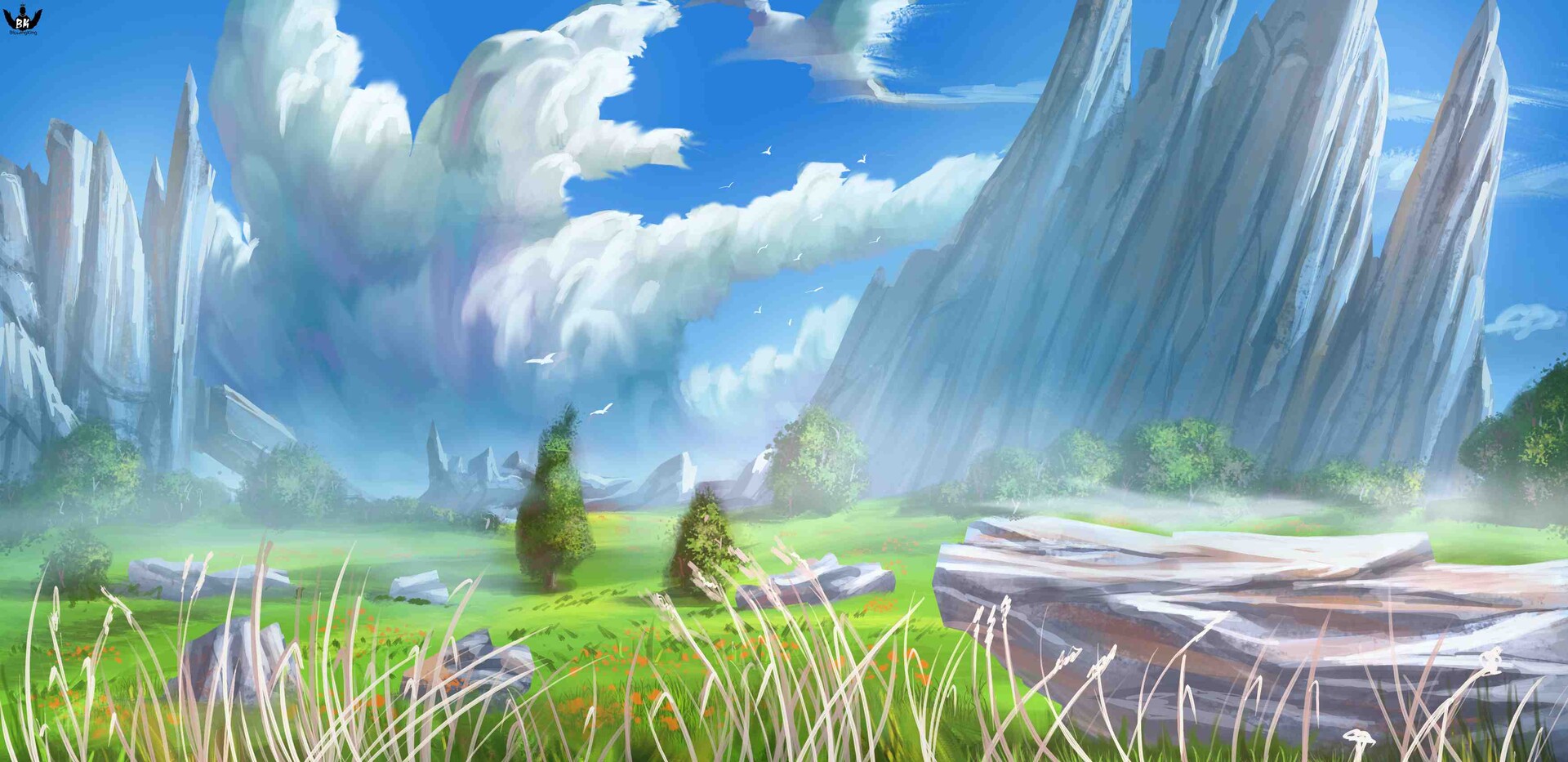 ArtStation - environment painting