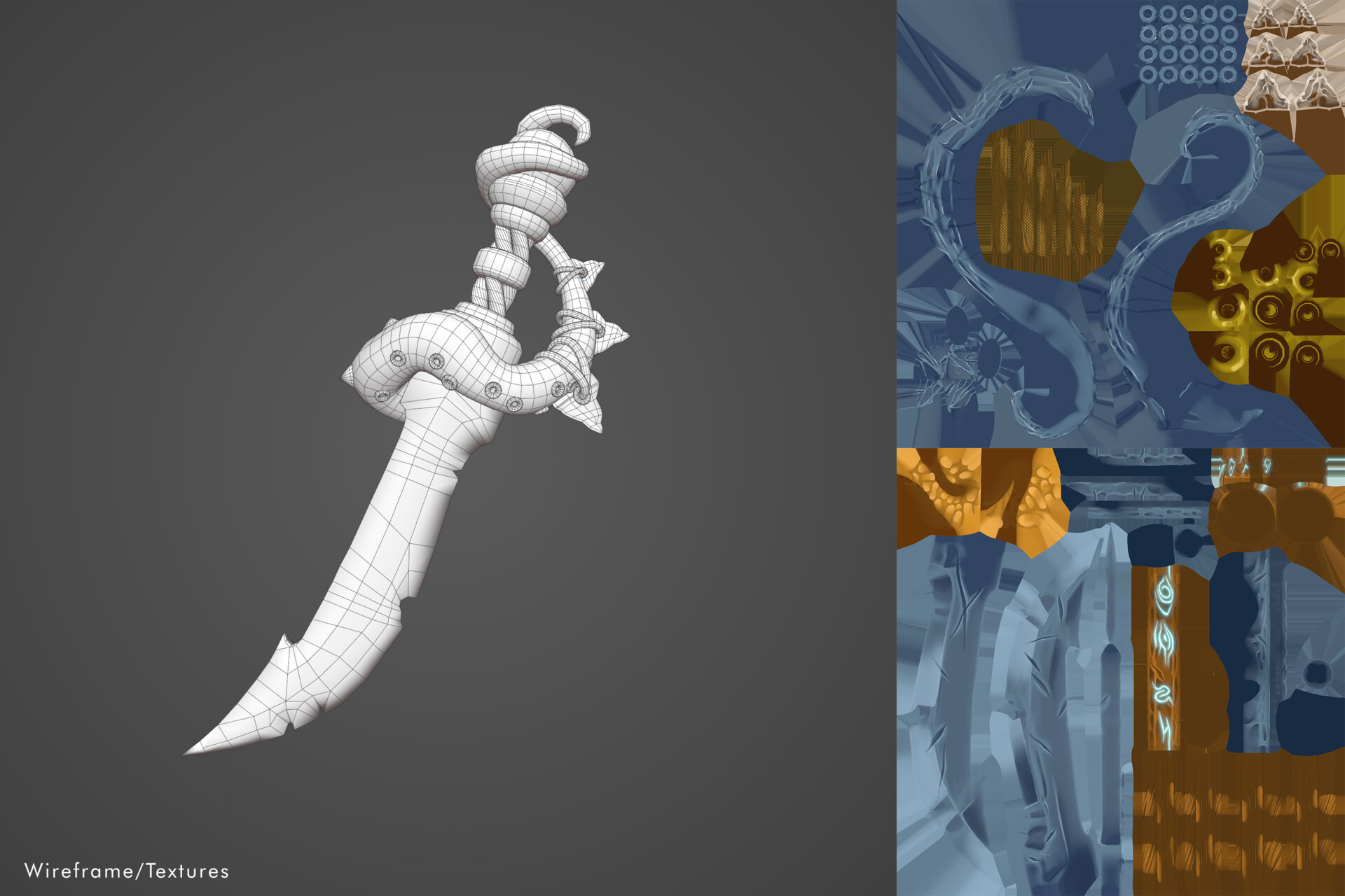 Rafael Rabello Fermino (Rafigo) - Tentacle Sword (Handpainted)