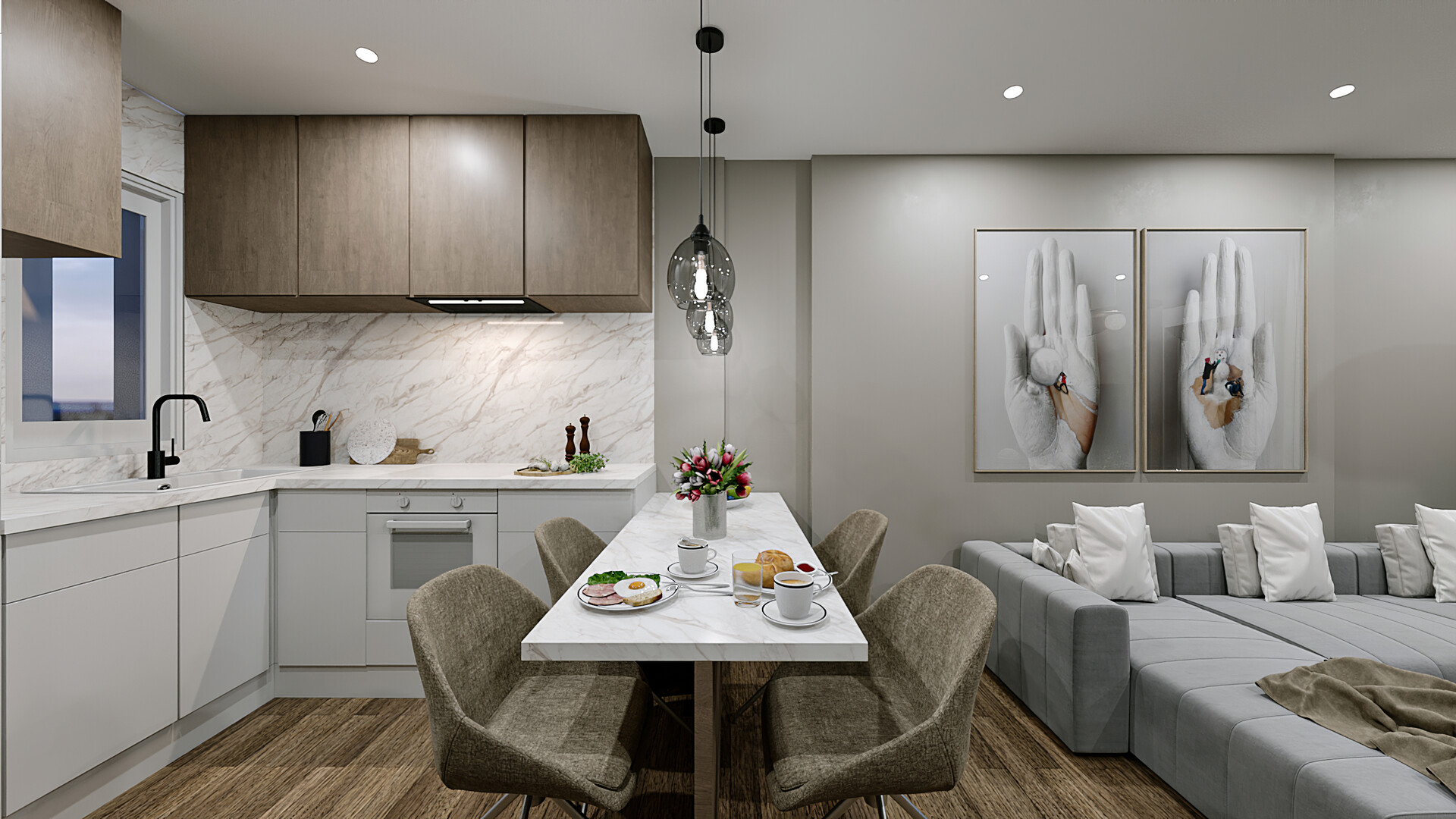 ArtStation - 3d 3rd floor aprt