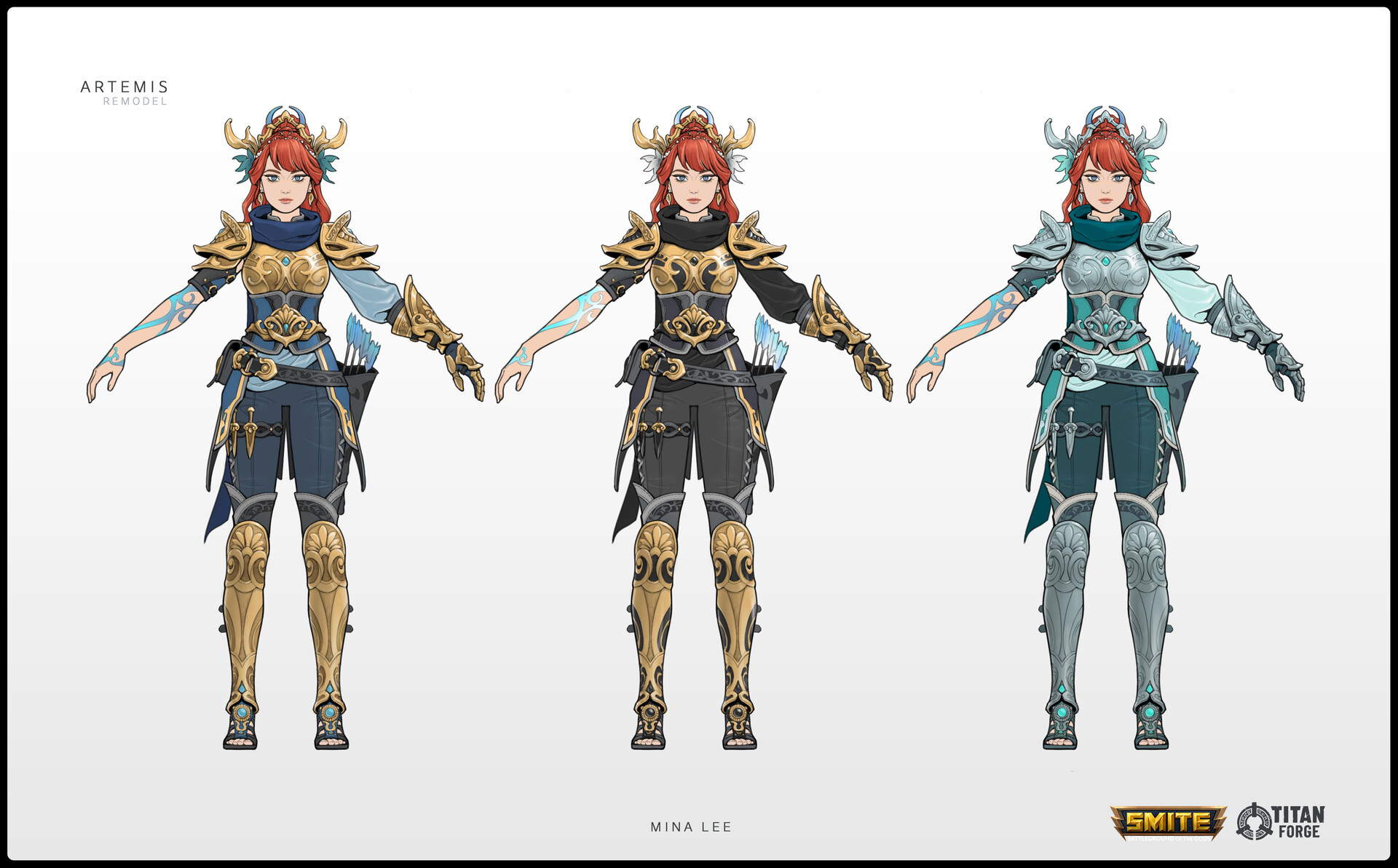 Smite Artemis Skins